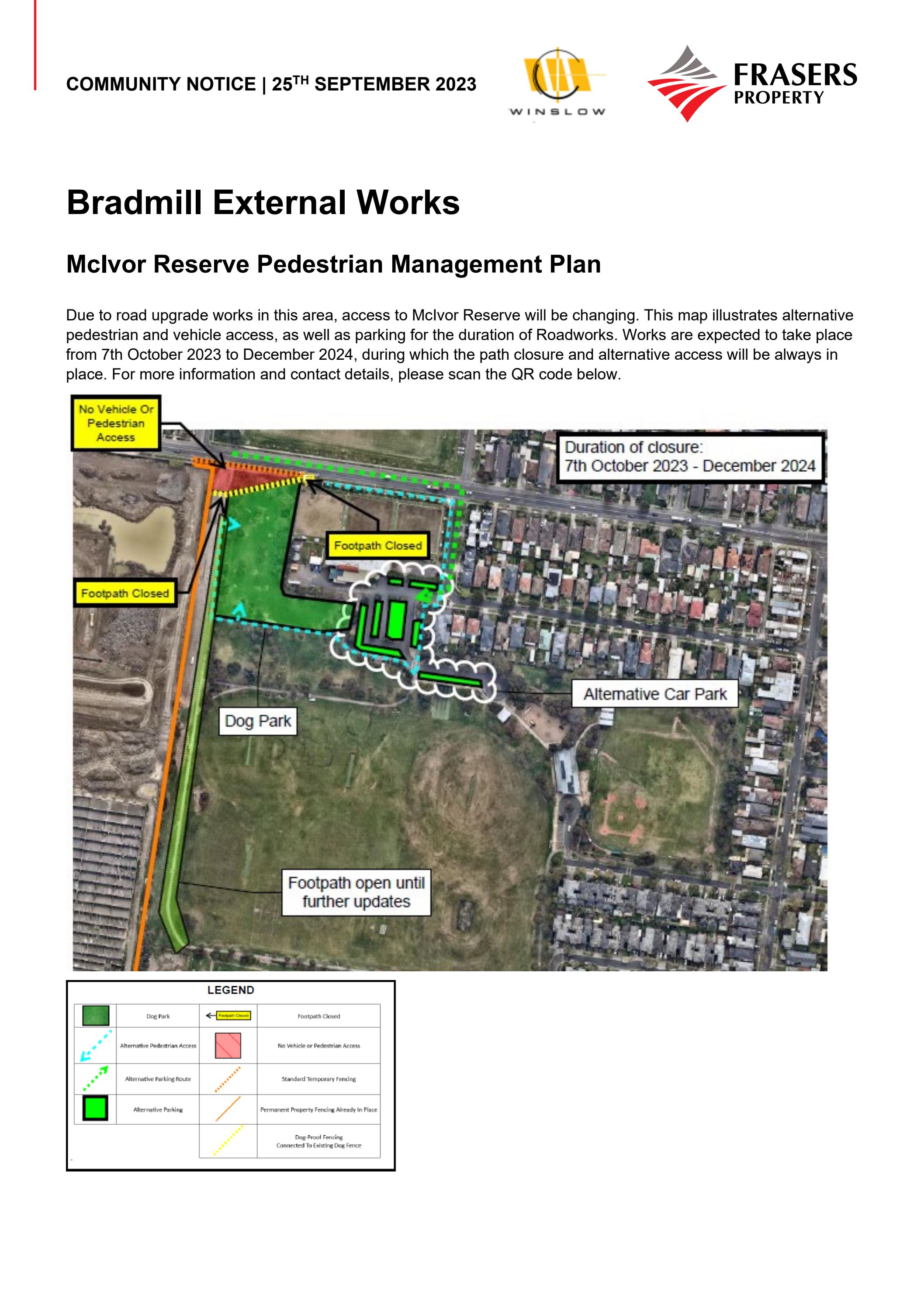 Pedestrian Management Plan by Frasers Property Australia - Issuu