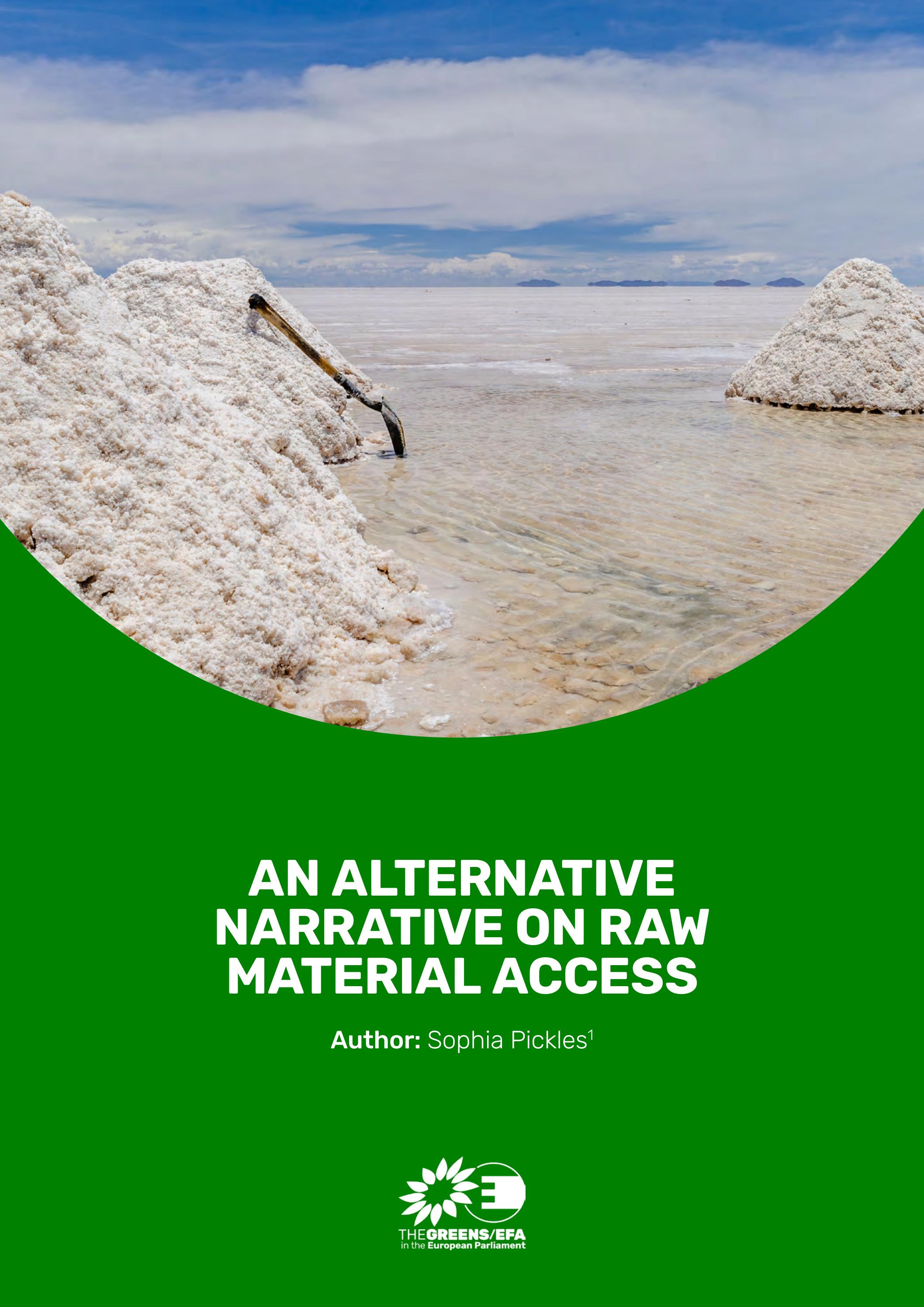 An alternative narrative on raw material access by kblenk - Issuu