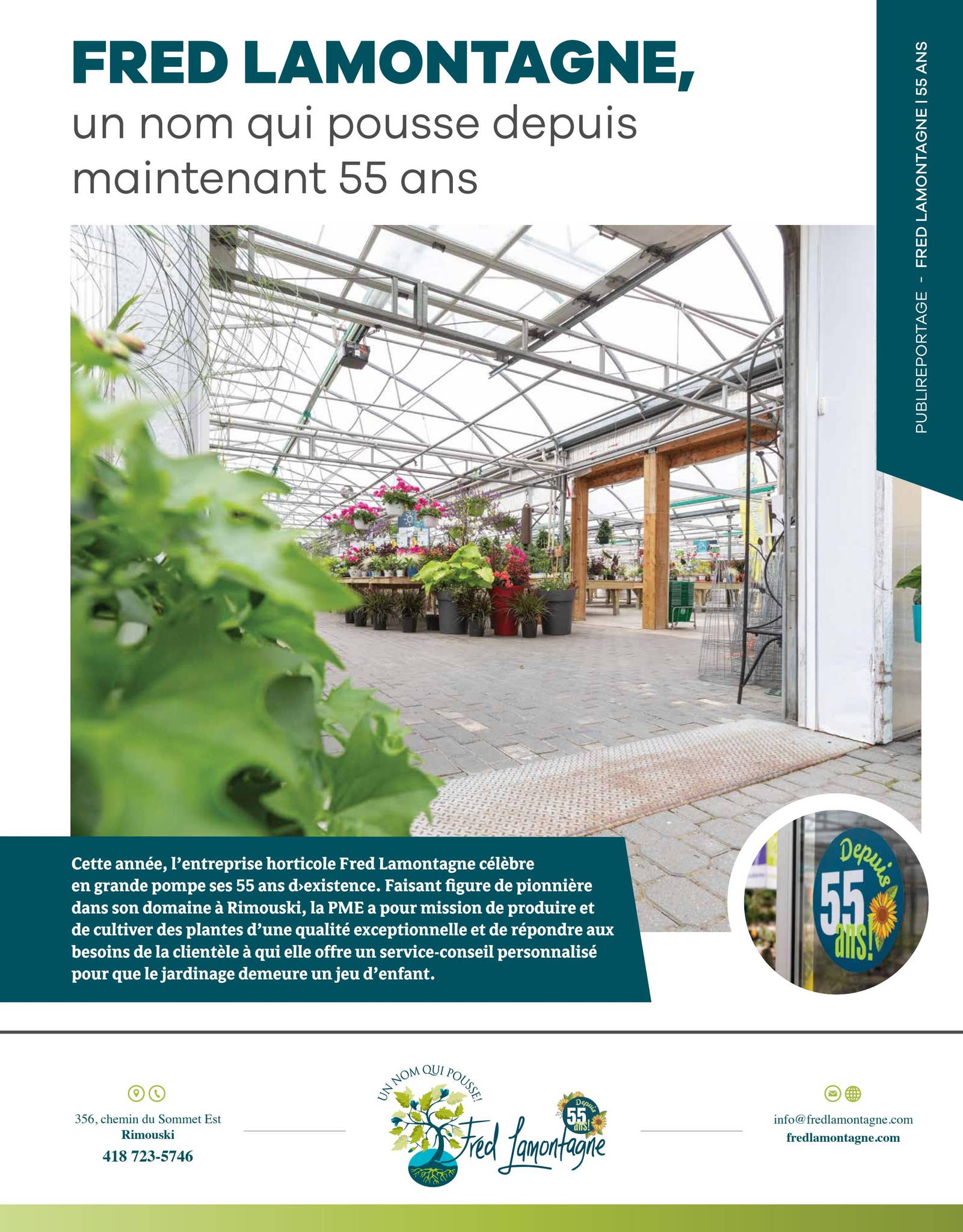 Fred Lamontagne_Publireportage by Agence Pixi - Issuu