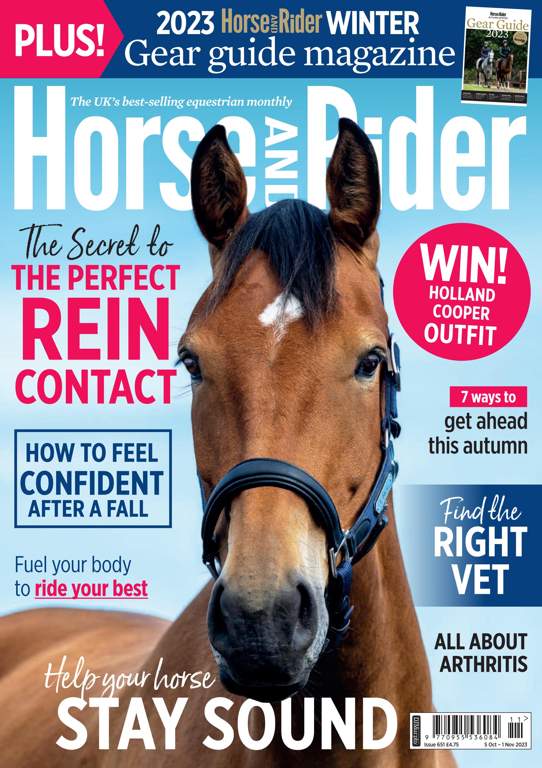 Horse&Rider Magazine - November 2023 by DJ Murphy (Publishers) Ltd - Issuu