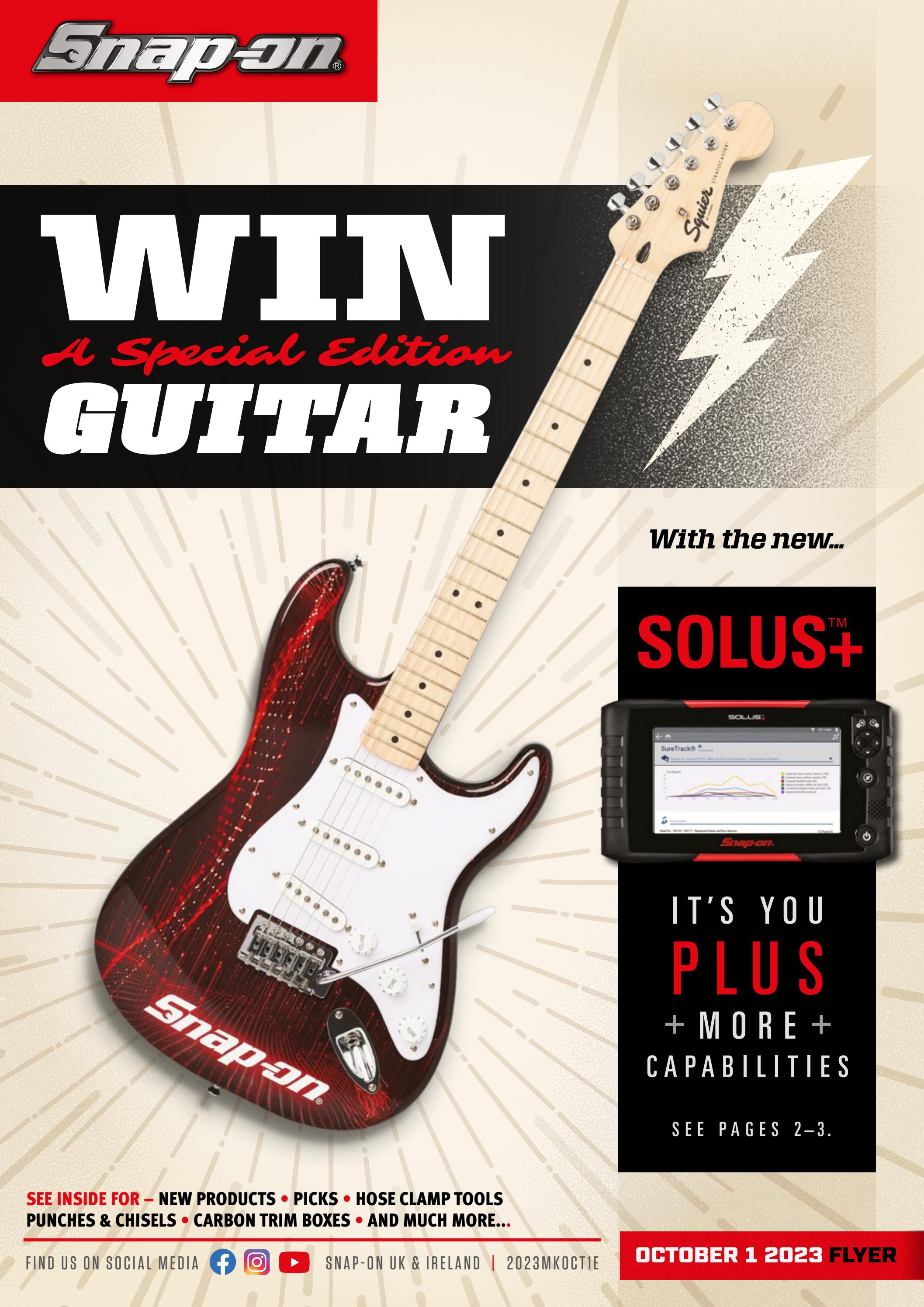 Snap-on Tools Oct 1 Flyer EURO by SnaponToolsUK - Issuu