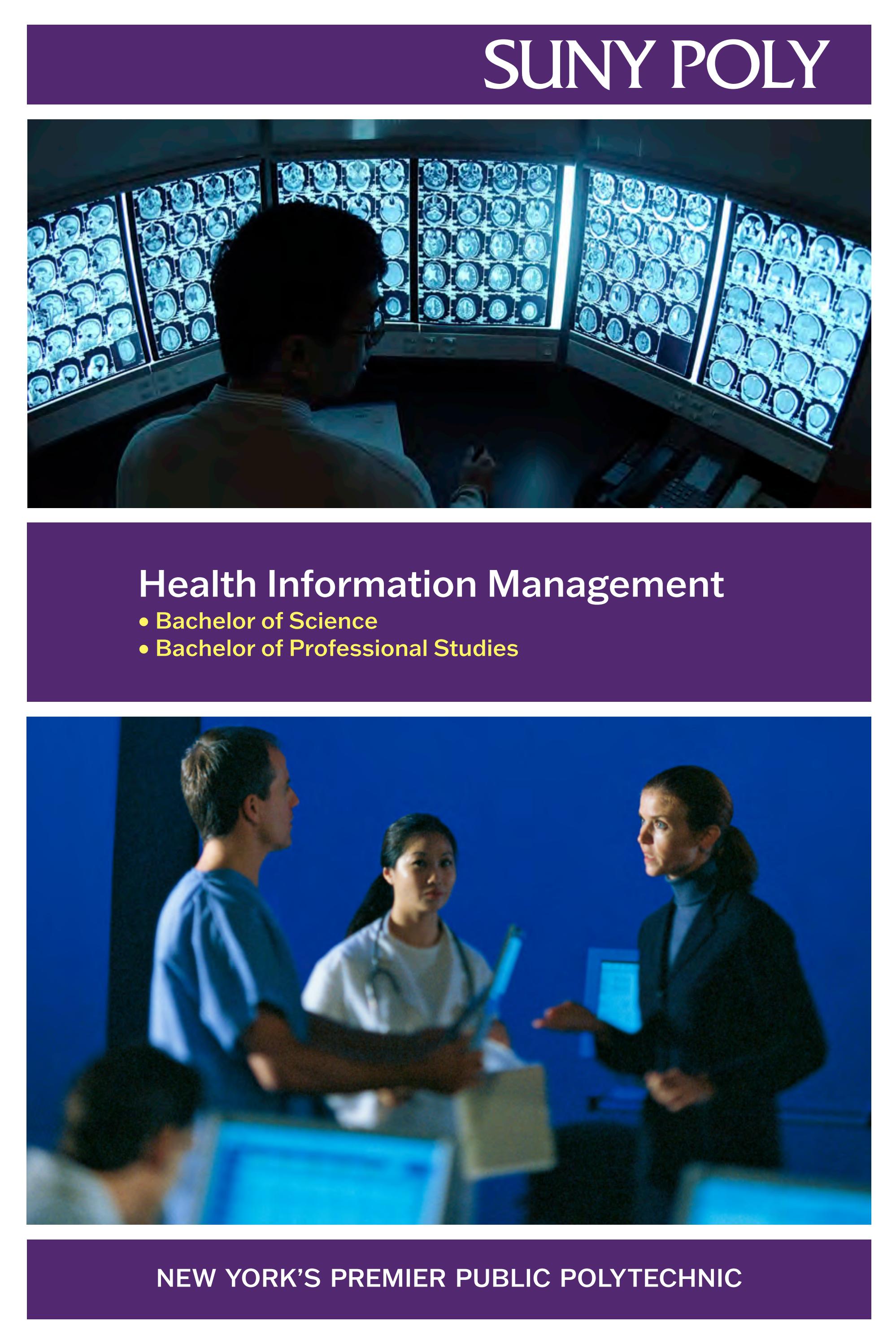 BS Health Information Management by SUNY Polytechnic Institute - Issuu