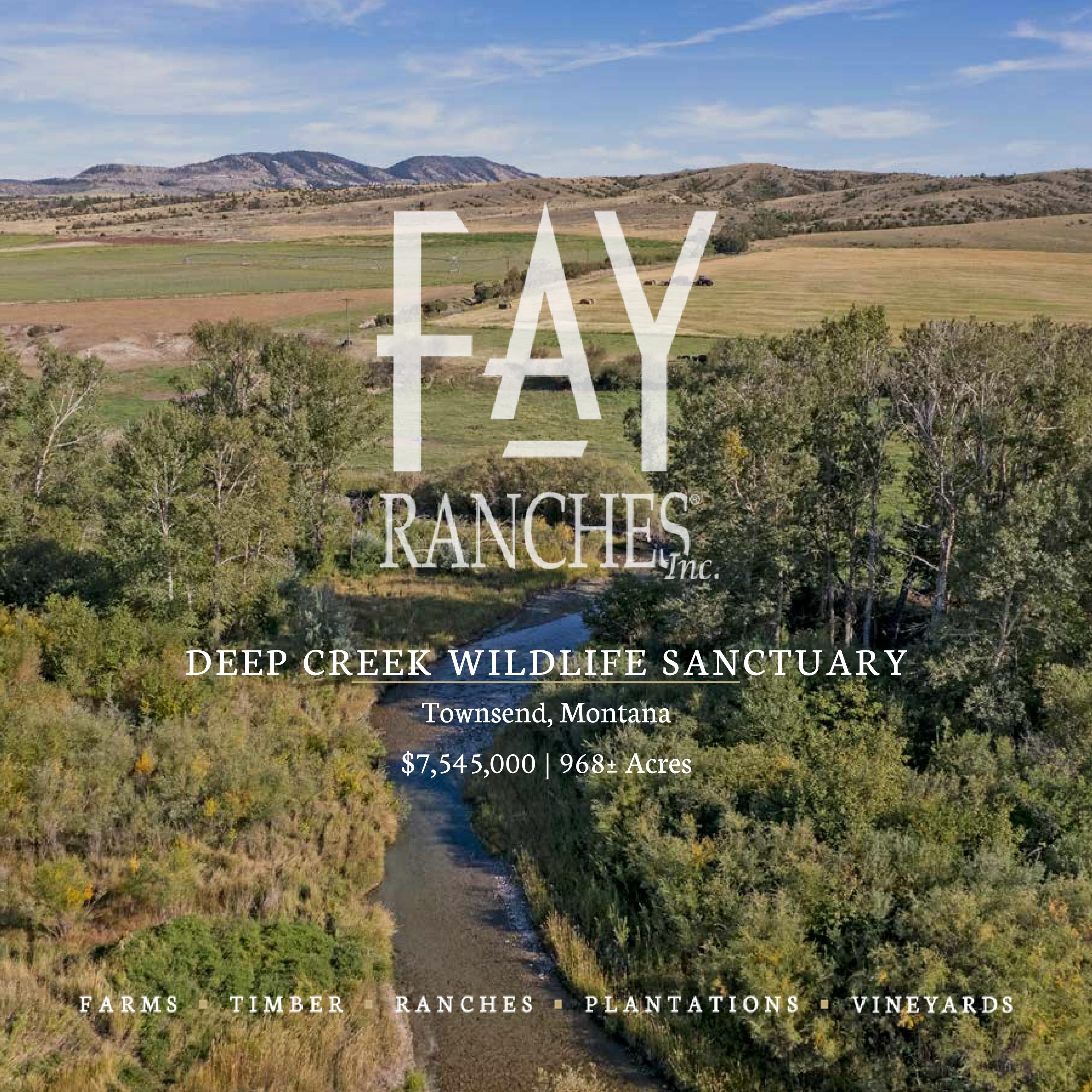 Deep Creek Wildlife Sanctuary | Fay Ranches by Fay Ranches - Issuu