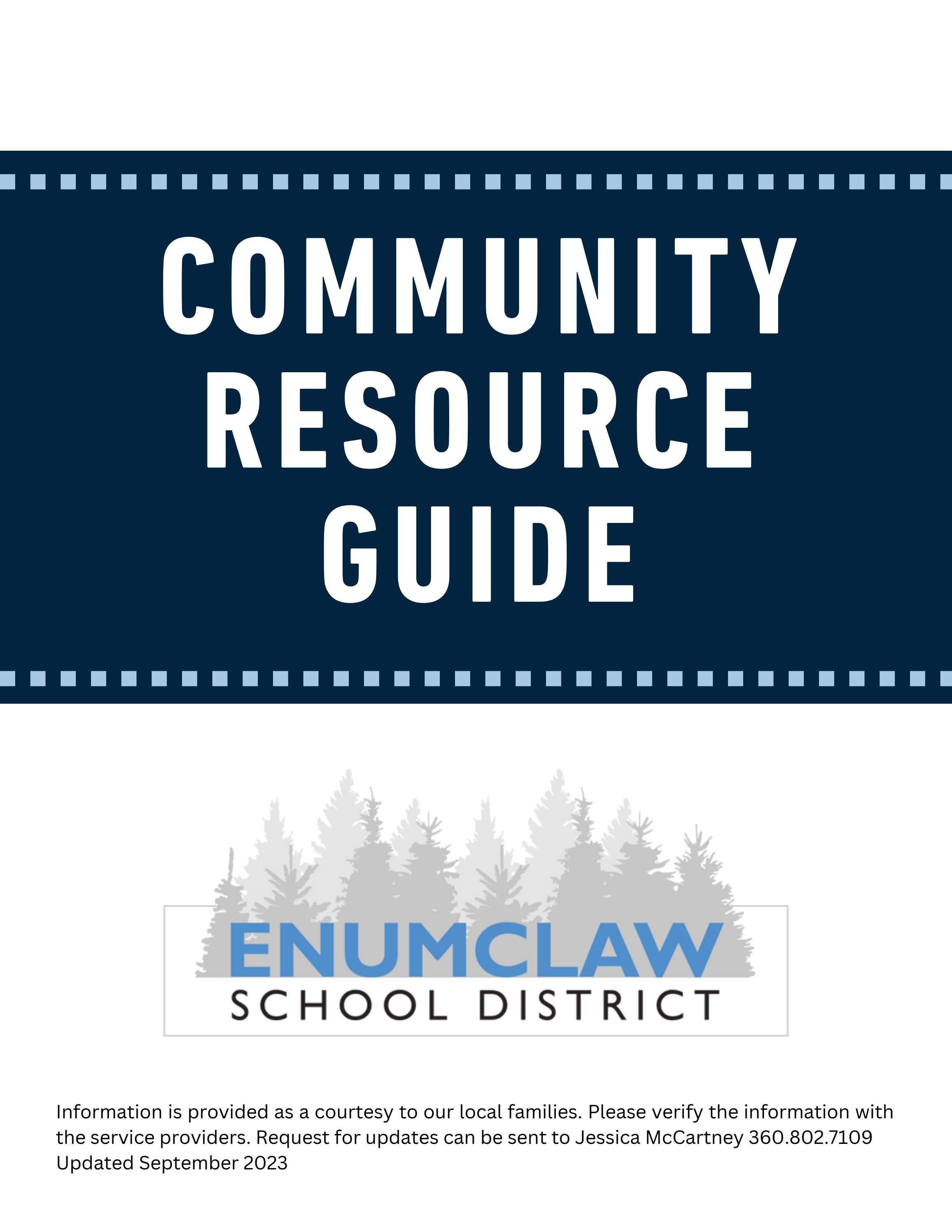 Community Resource Guide by Enumclaw School District - Issuu