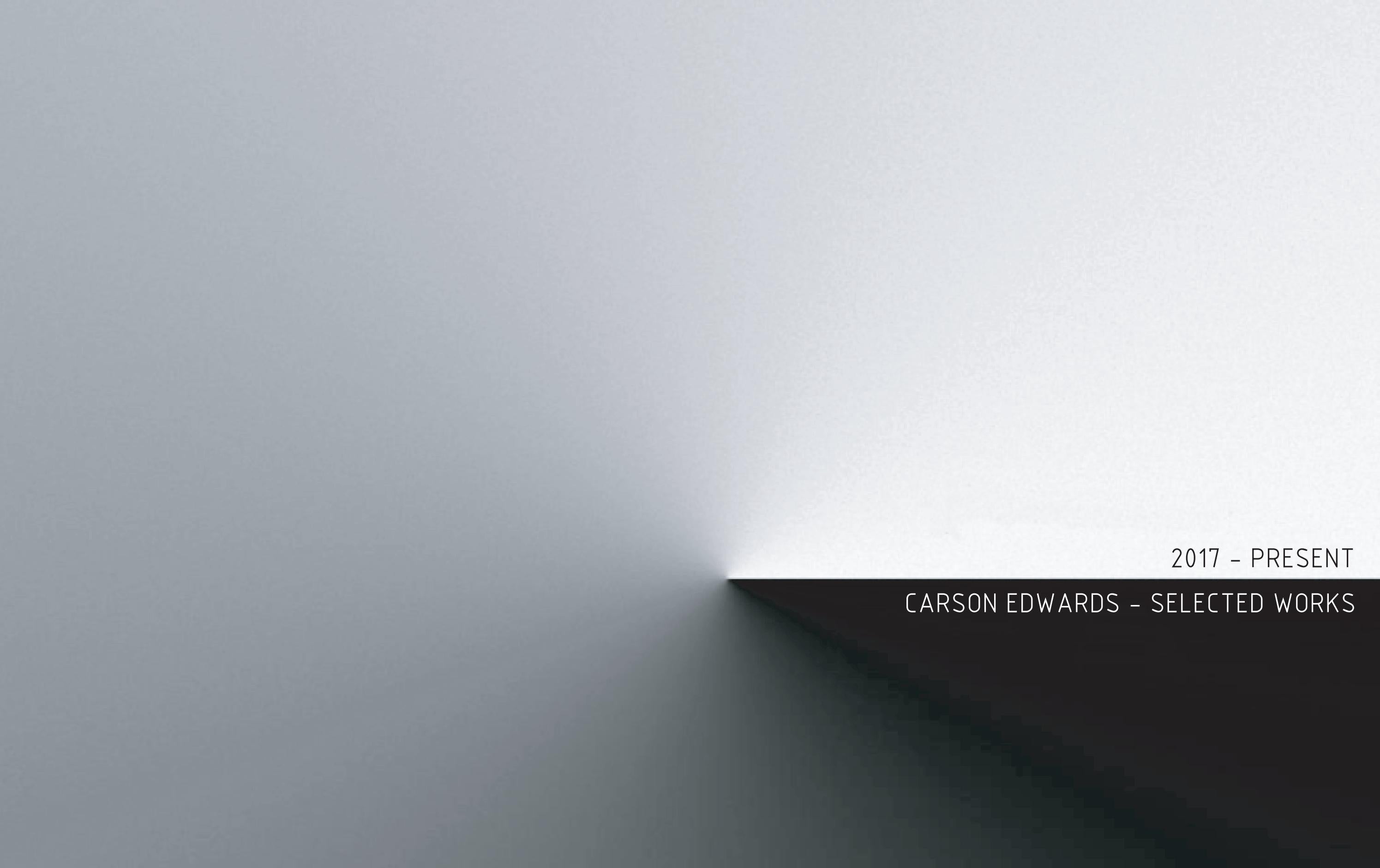 Carson Edwards Architecture Portfolio by Carson Edwards - Issuu