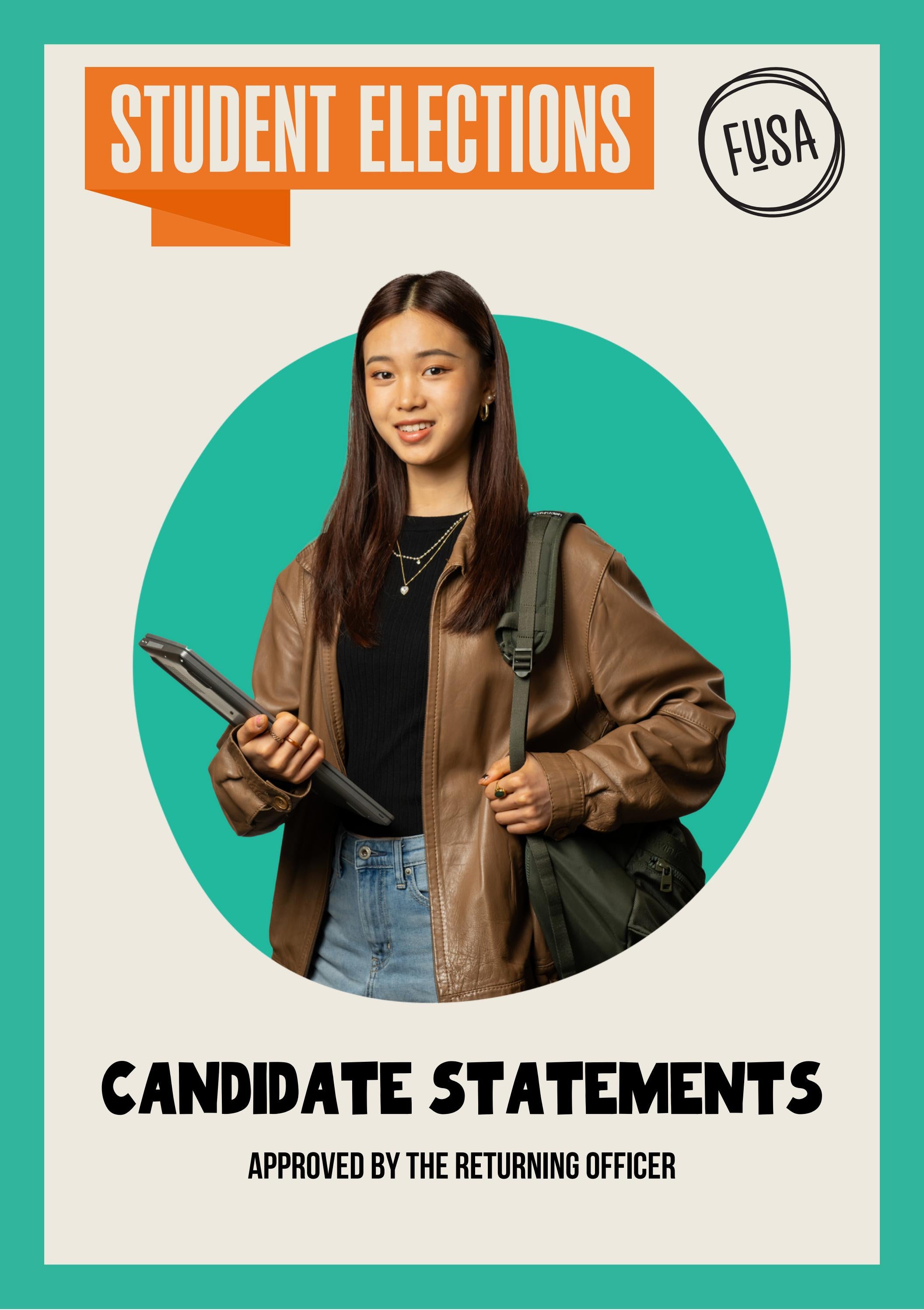 FUSA Election Candidate Statements by FUSA Association - Issuu