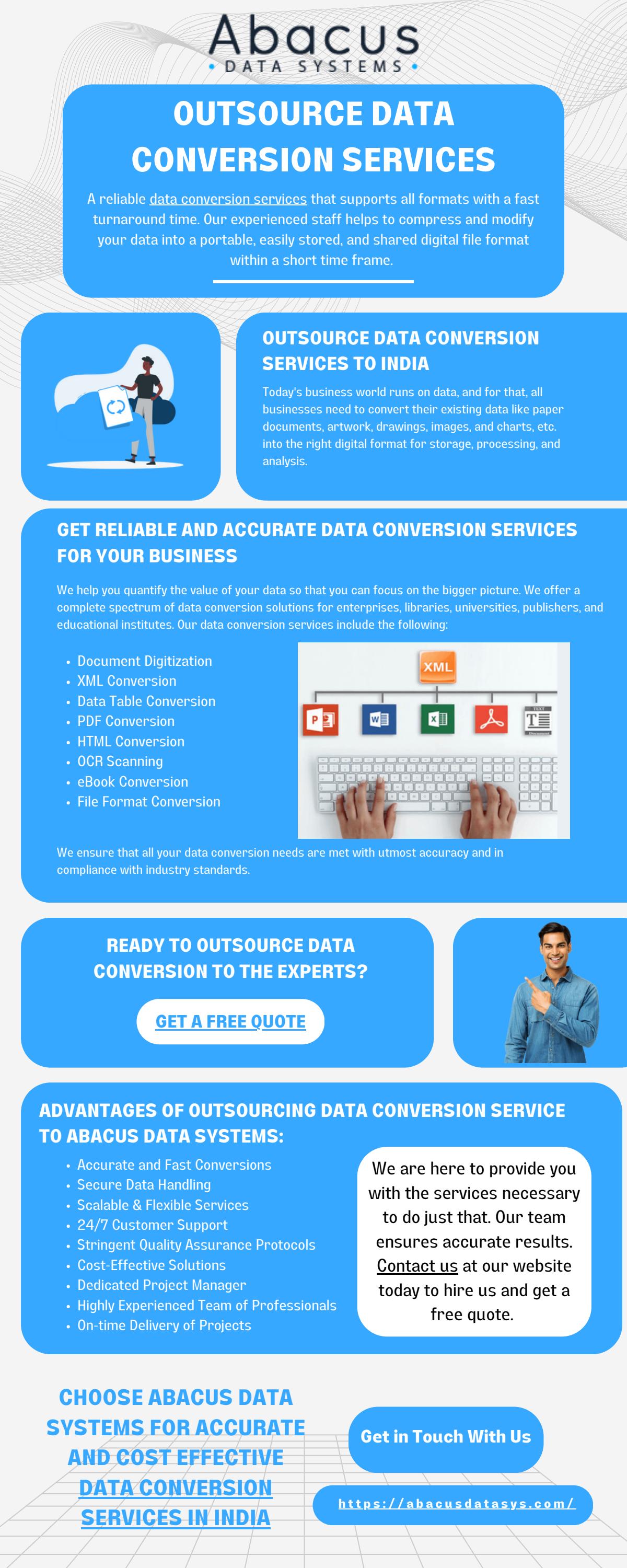 Outsource Data Conversion Service to Abacus Data Systems by teamabacus ...