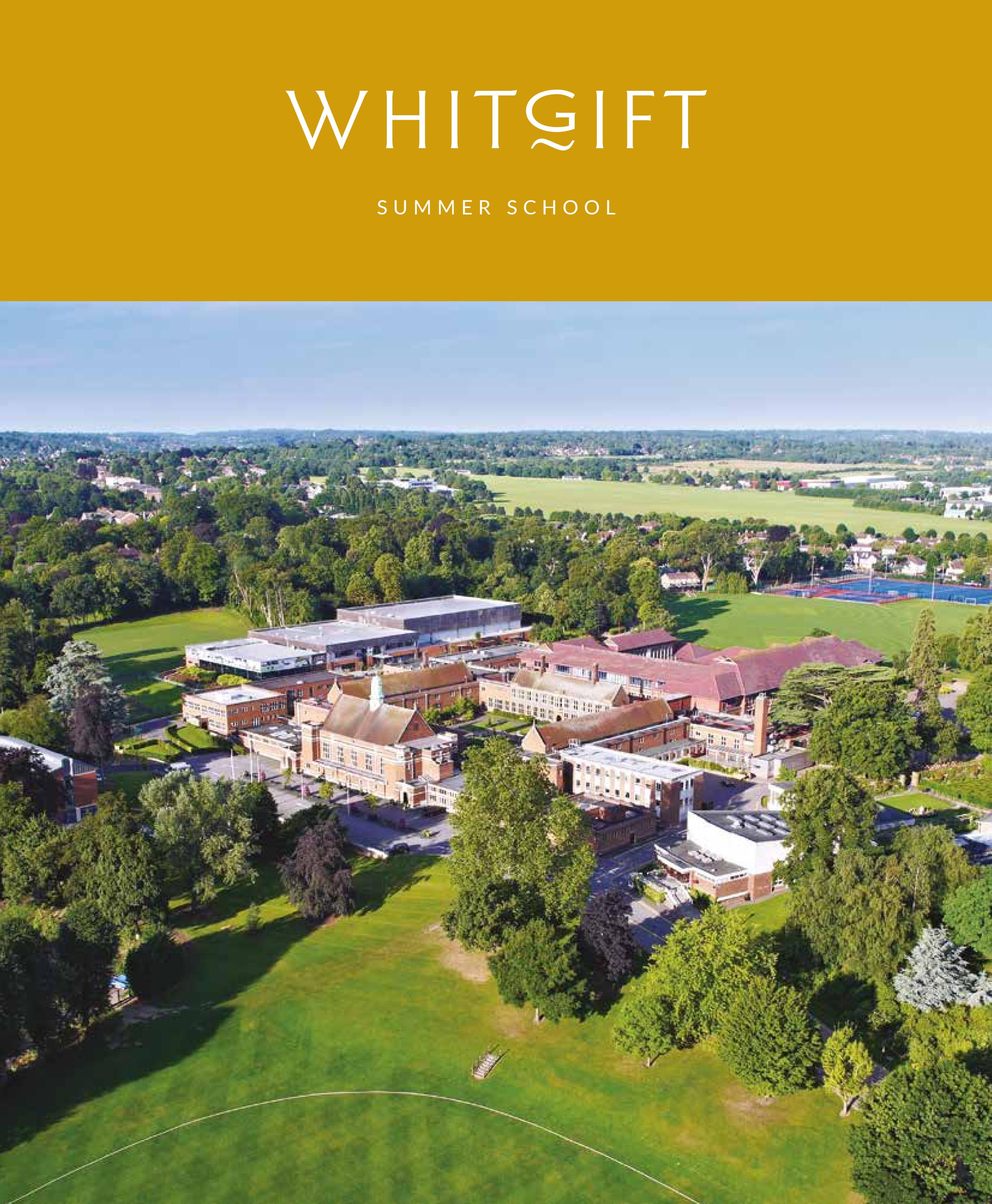 Whitgift Summer School 2024 - Prospectus by Whitgift School - Issuu