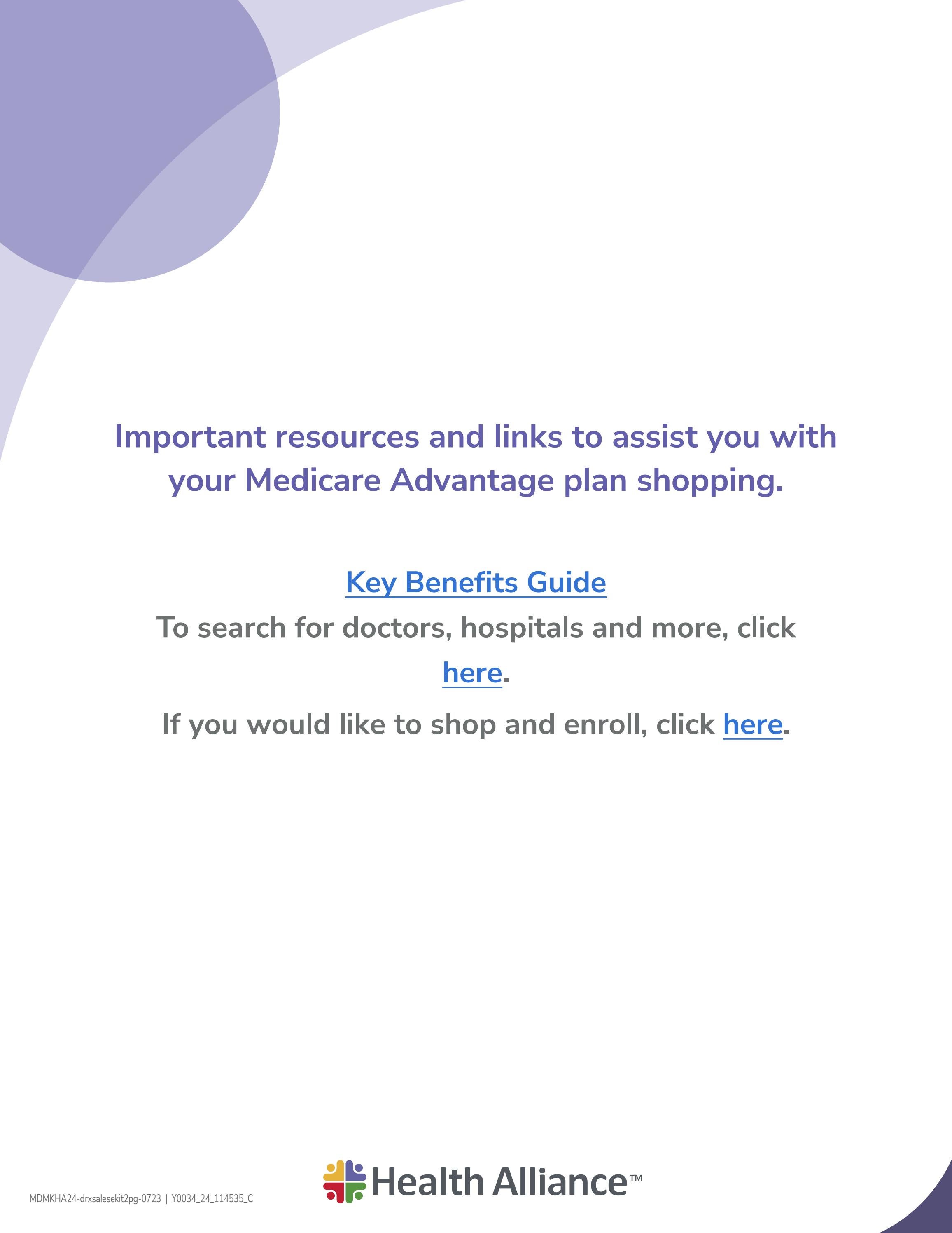 Guide HMO Rx Medicare Advantage Sales Kit by Health Alliance - Issuu