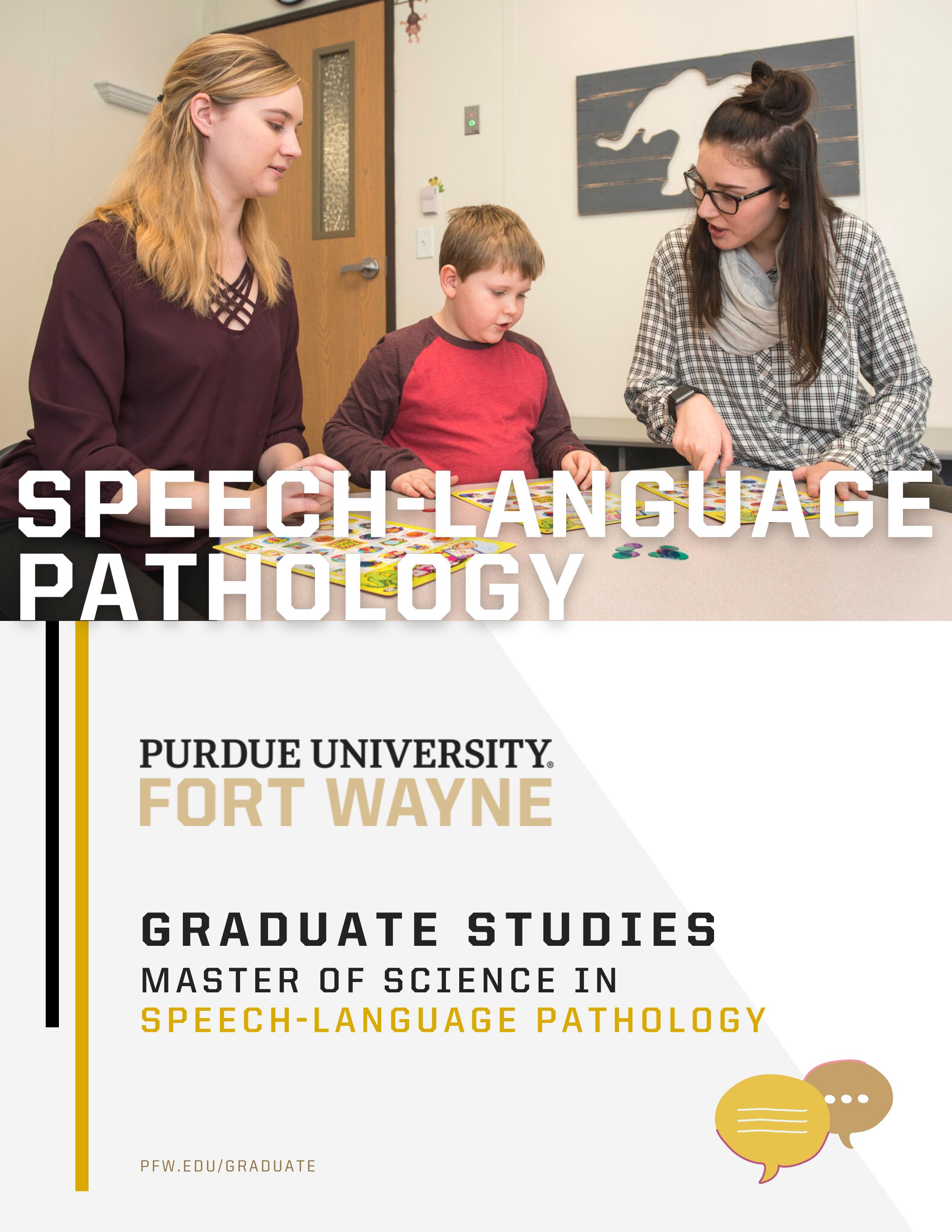 Speech-Language Pathology Booklet by Purdue Fort Wayne Continuing ...