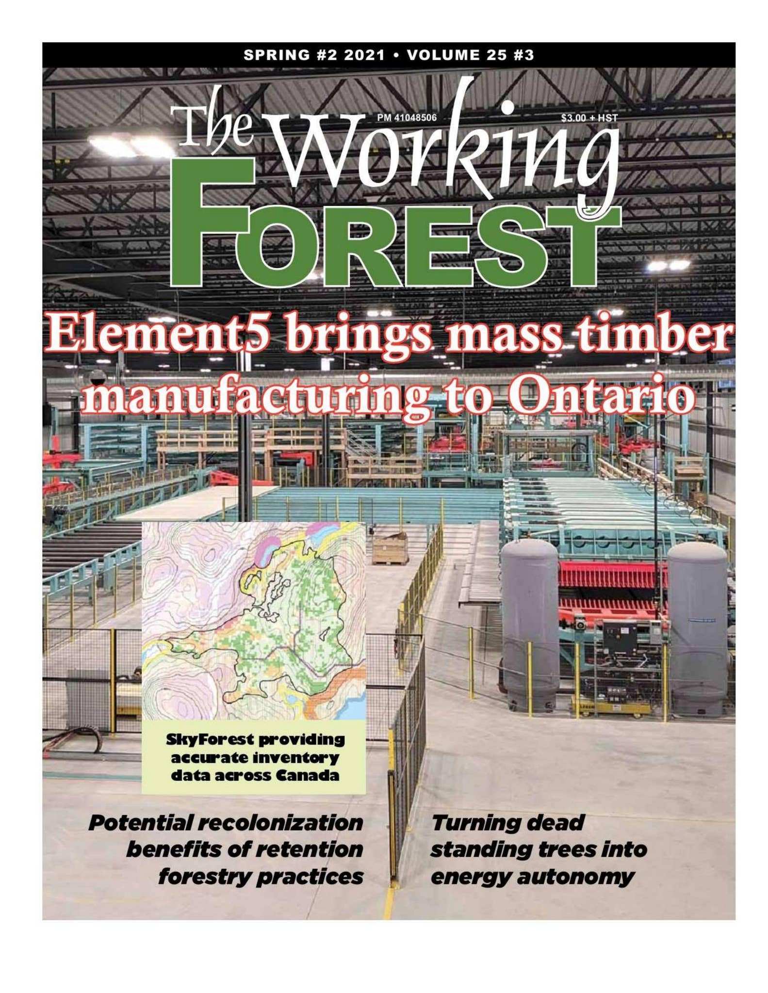 Element5 Brings Mass Timber Manufacturing to Ontario Cover Story - Working Forest by Element5 ...