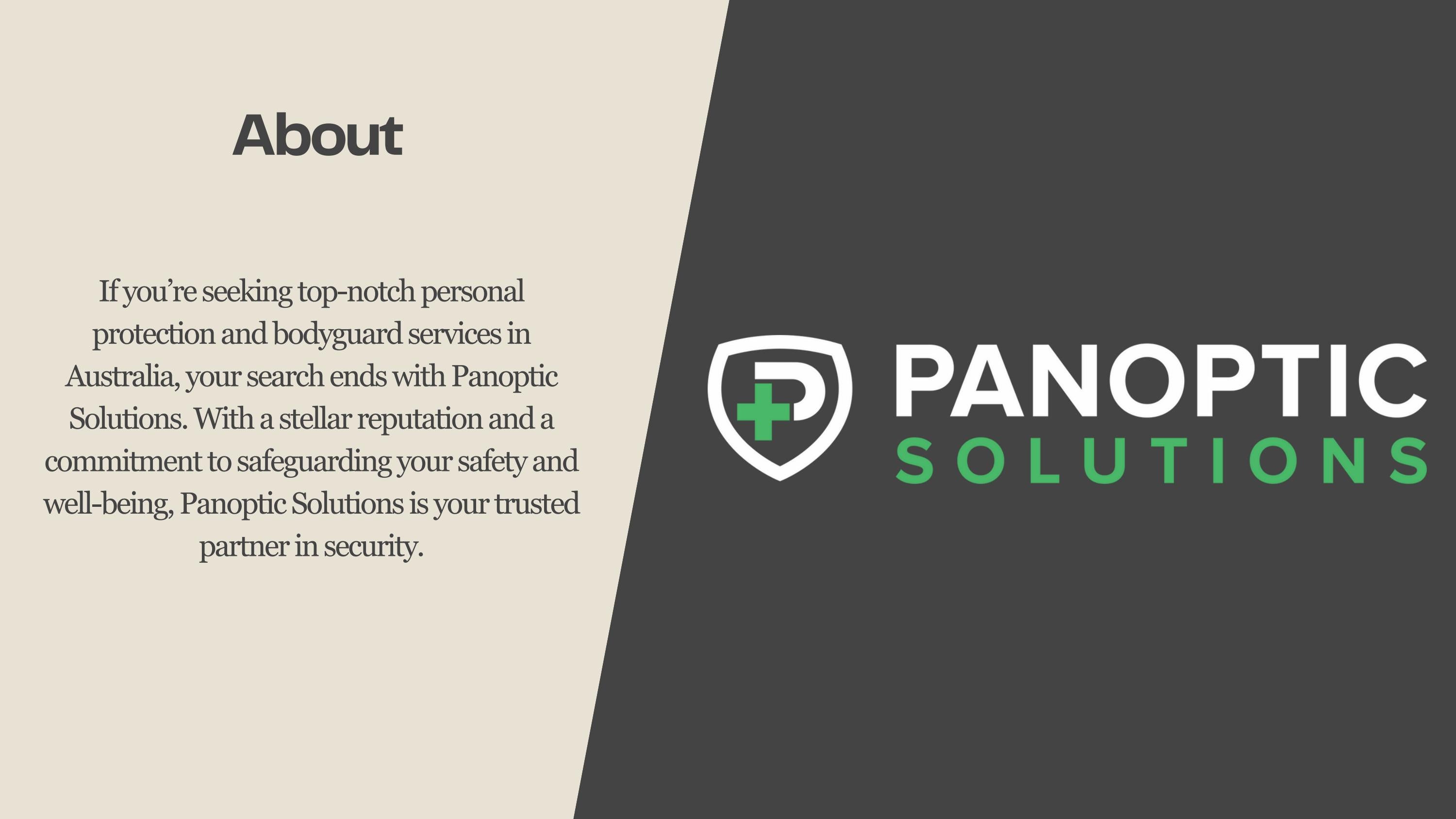 Panoptic Solutions by Panoptics Solutions - Issuu