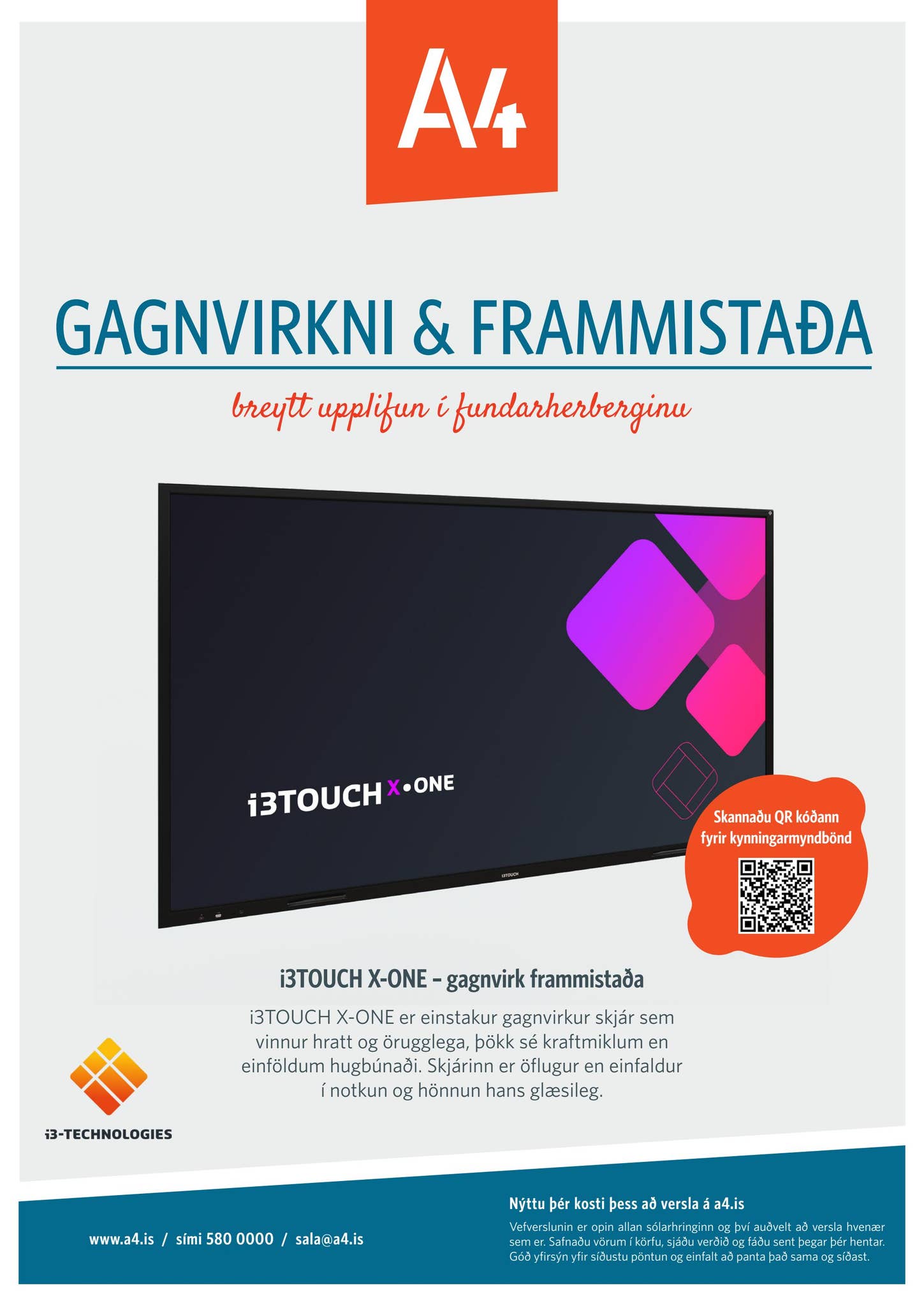 i3TOUCH X-ONE by a4verslanir - Issuu
