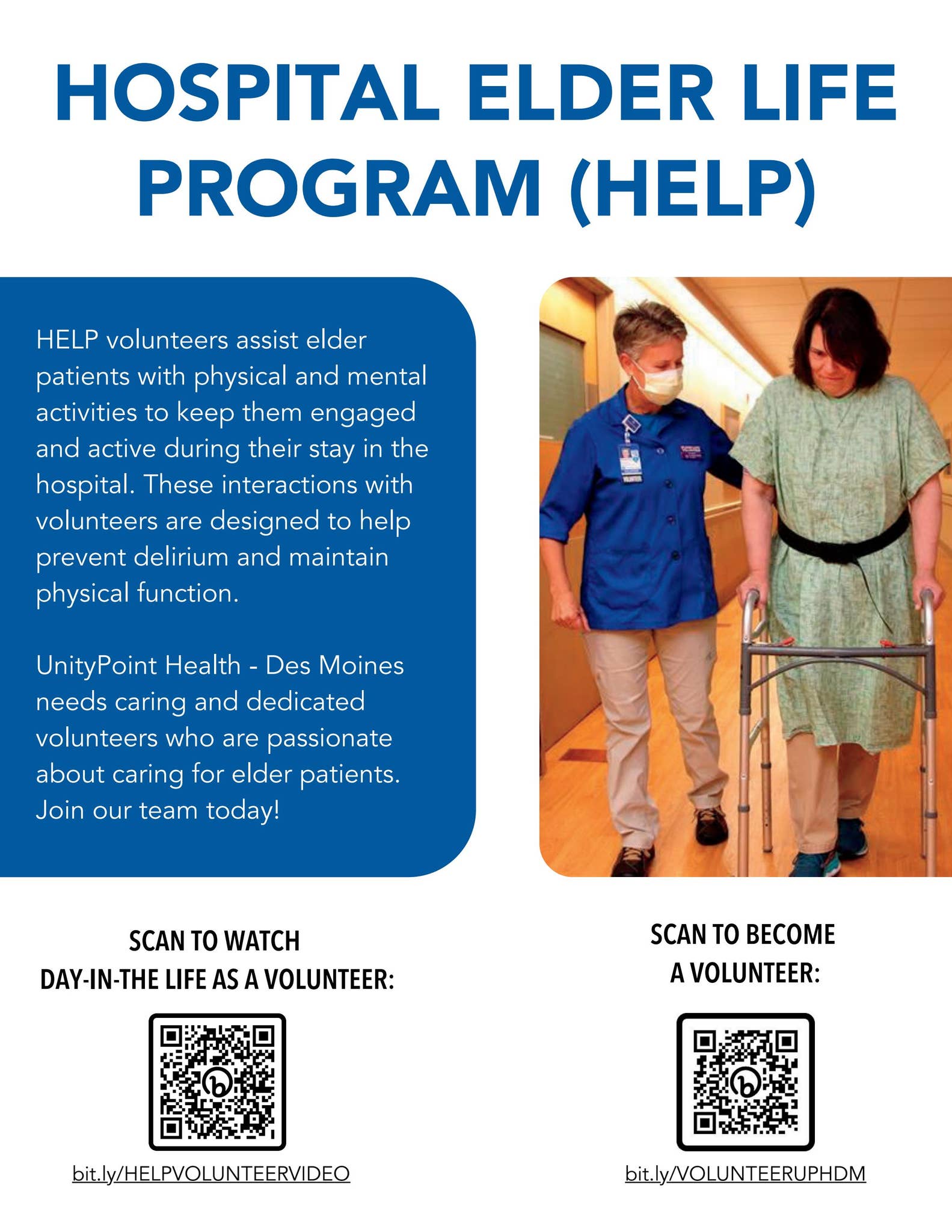 Hospital Elder Life Program (HELP) Flyer by unitypointdsdmfoundation ...