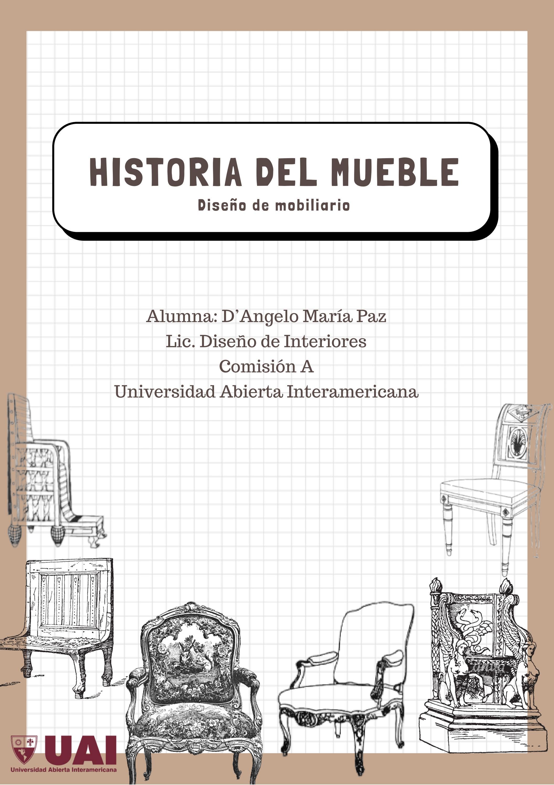 Trabajo Integrador Final_Diseño de mobiliario_Dangelo by Maria Paz D ...