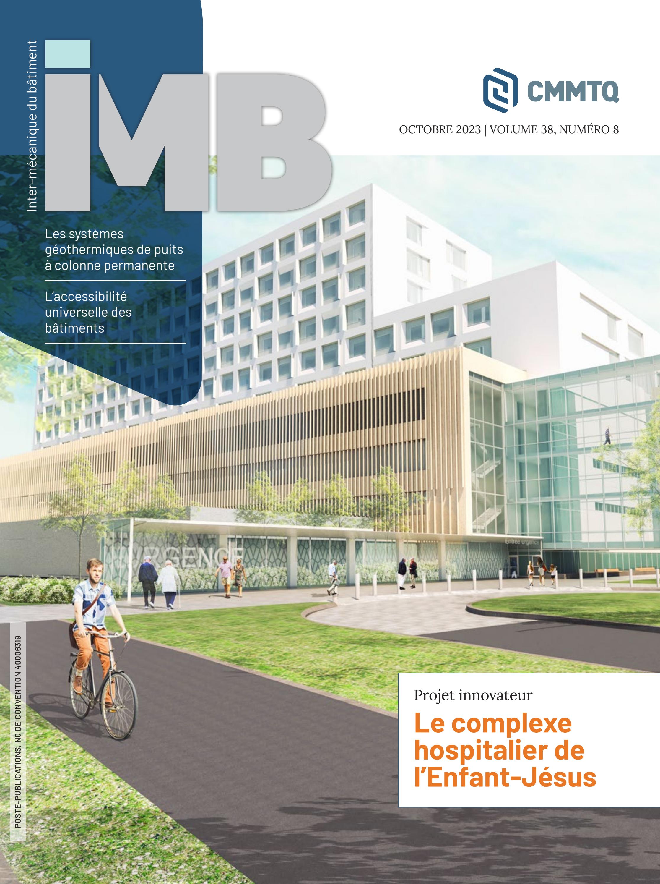 Inter-mécanique du bâtiment (IMB) | Vol. 38, n° 8 | Octobre 2023 by ...