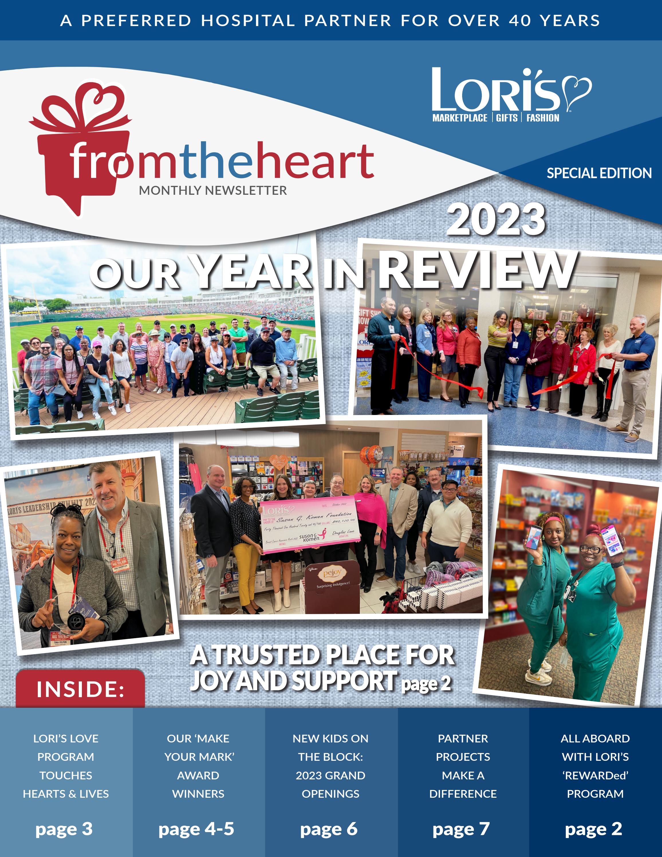 October 2023 From the Heart Newsletter by lorisgifts - Issuu