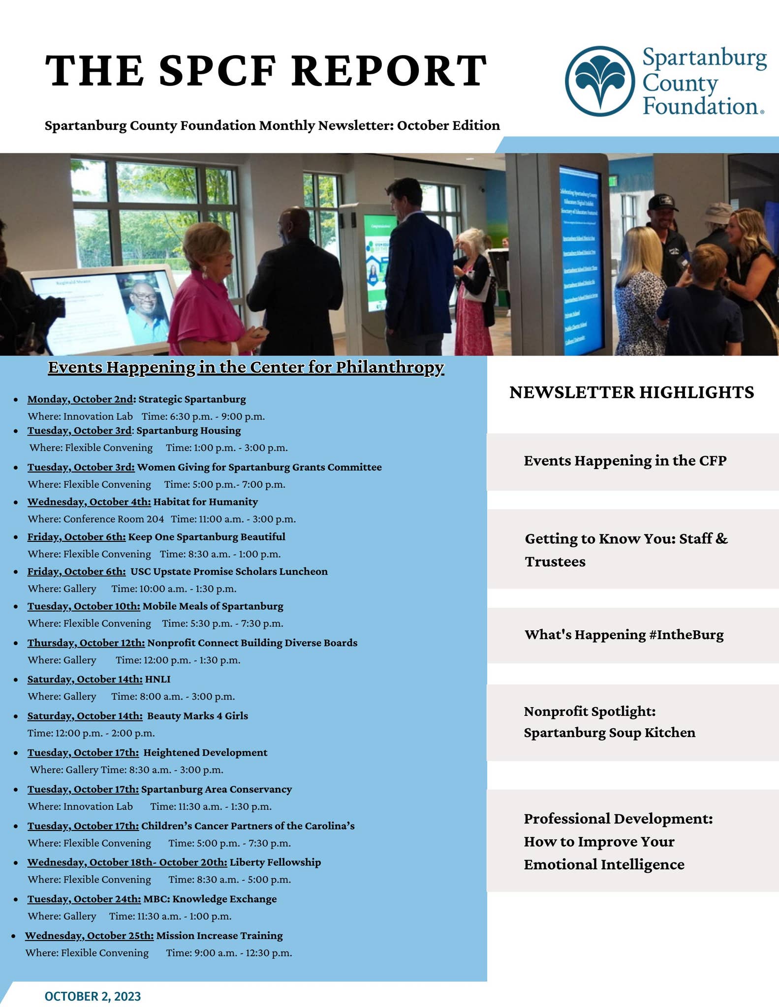 SPCF Report: October Newsletter by simonelaurent.com - Issuu