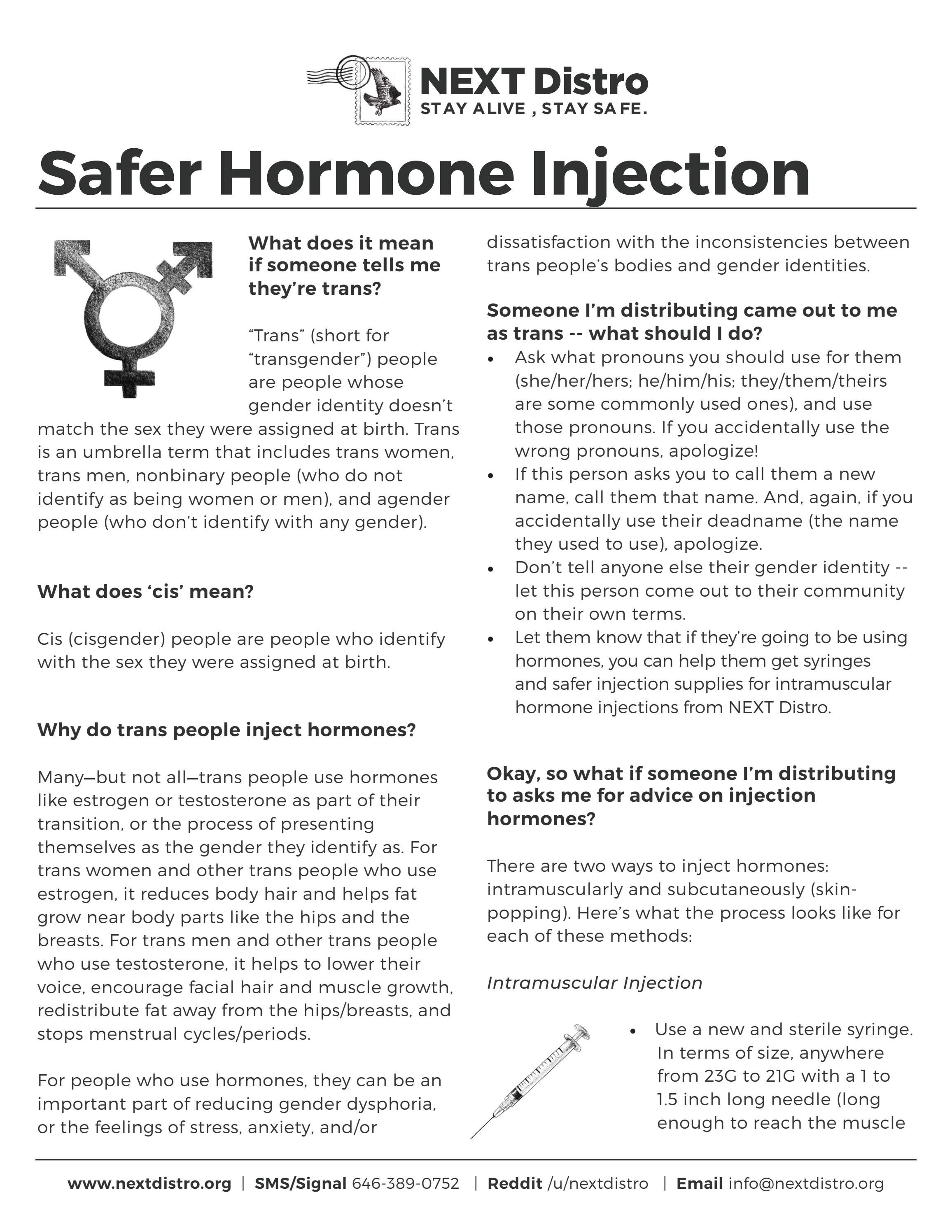 Safer Hormone Injection by nextdistro - Issuu