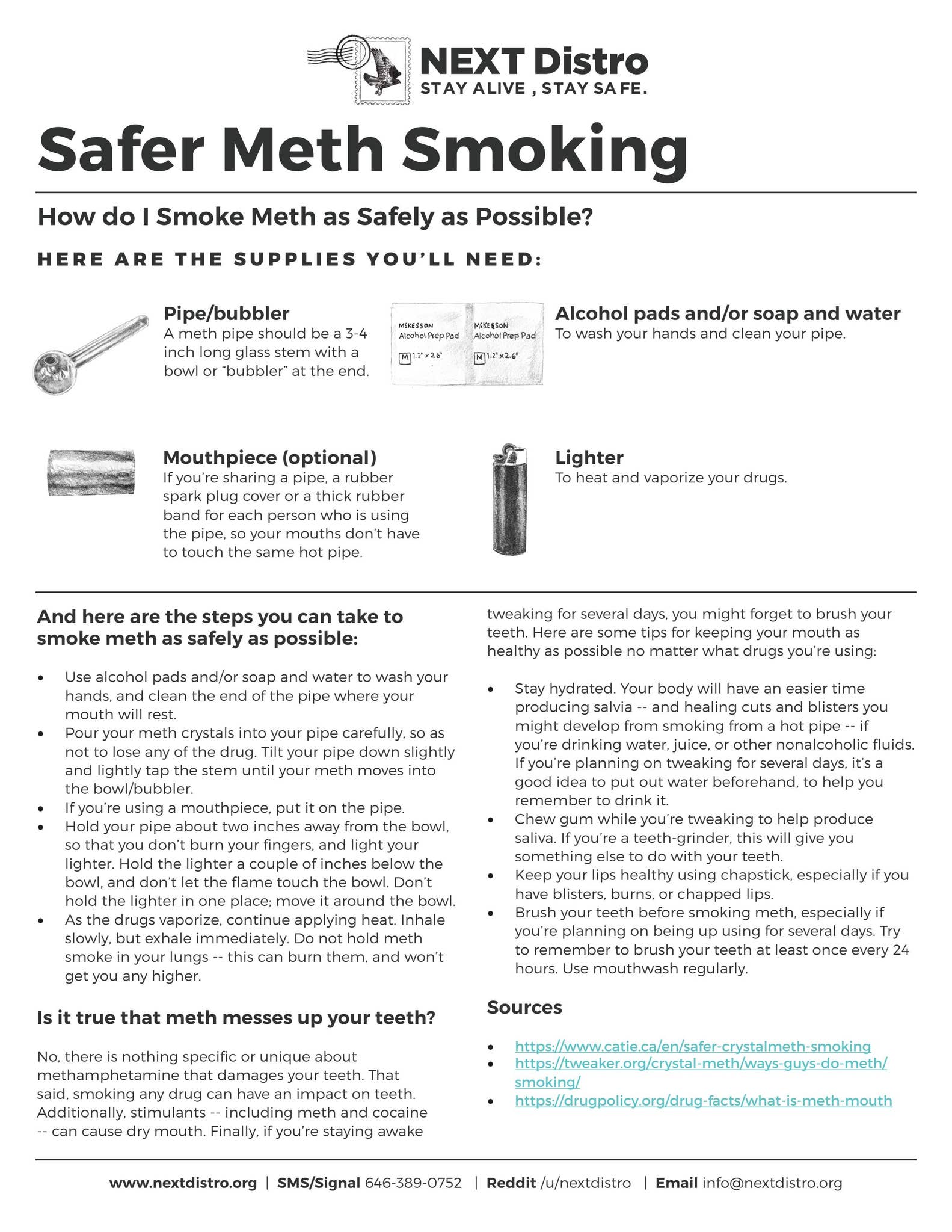 Safer Meth Smoking by nextdistro - Issuu