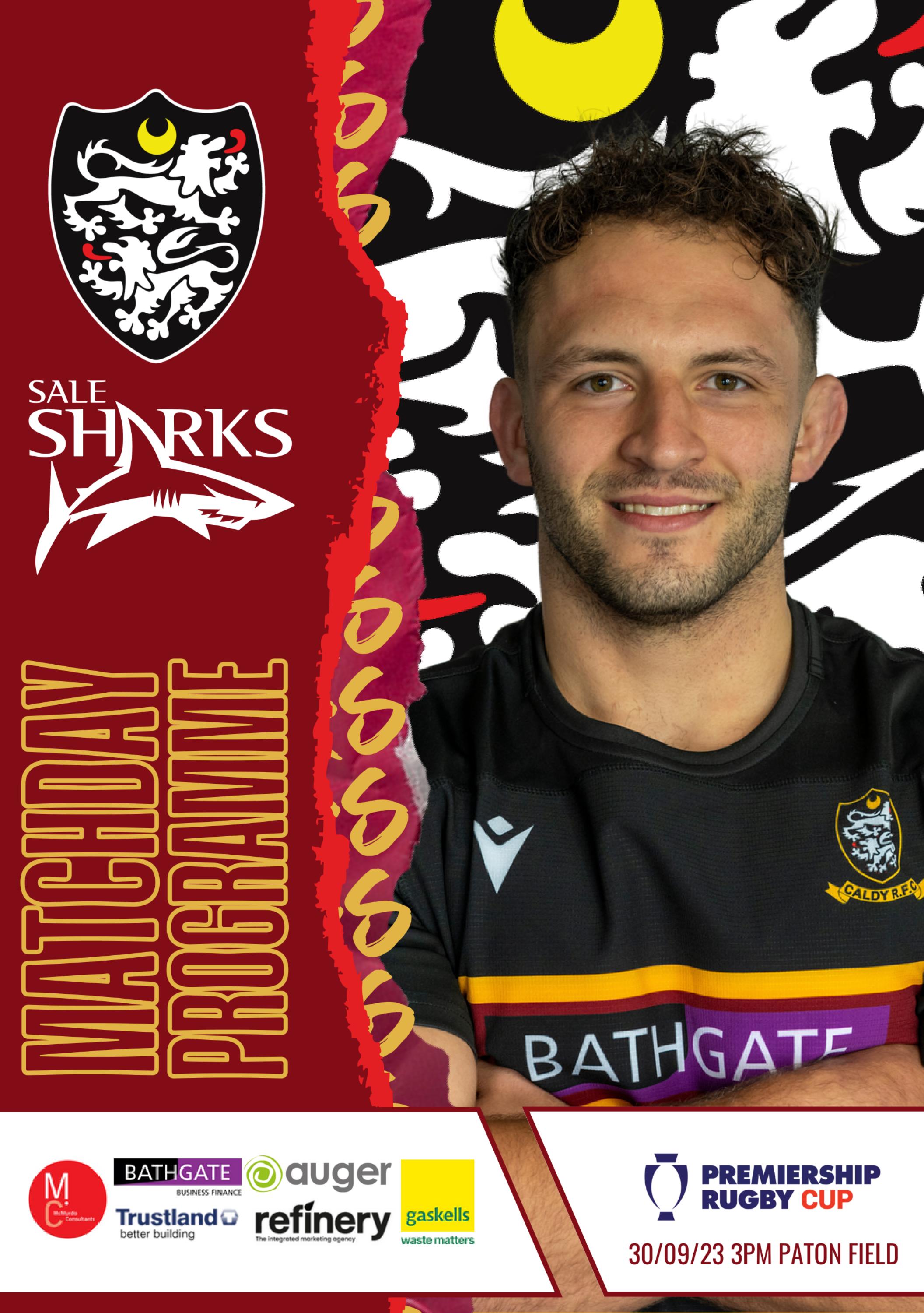 Caldy Vs Sale Sharks - Premiership Cup by Caldy Rugby Club - Issuu