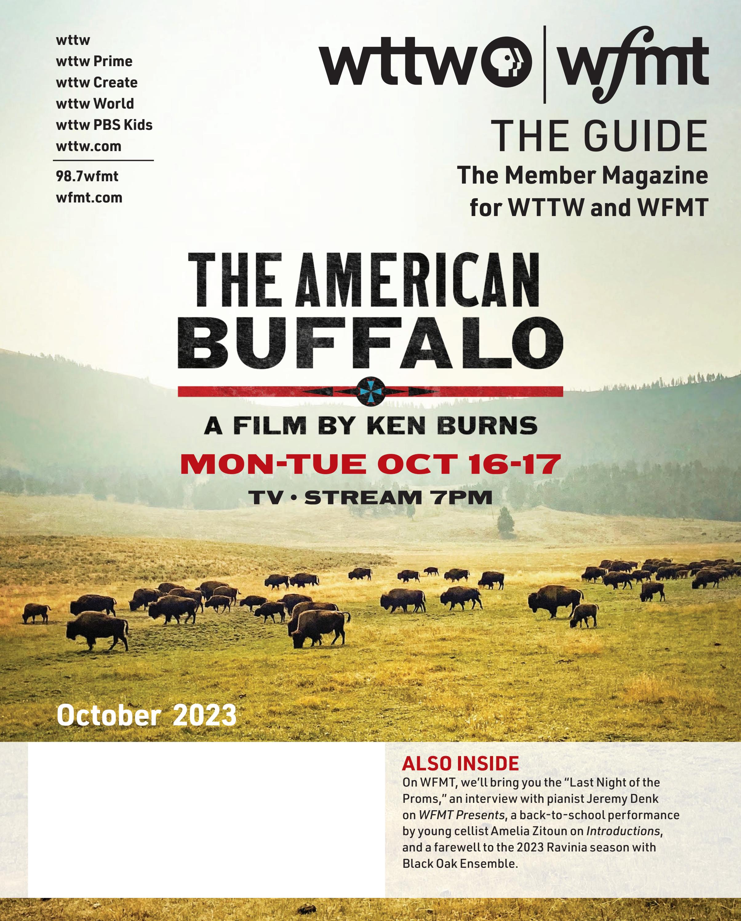 The Guide | October 2023 by WTTW | WFMT - Issuu