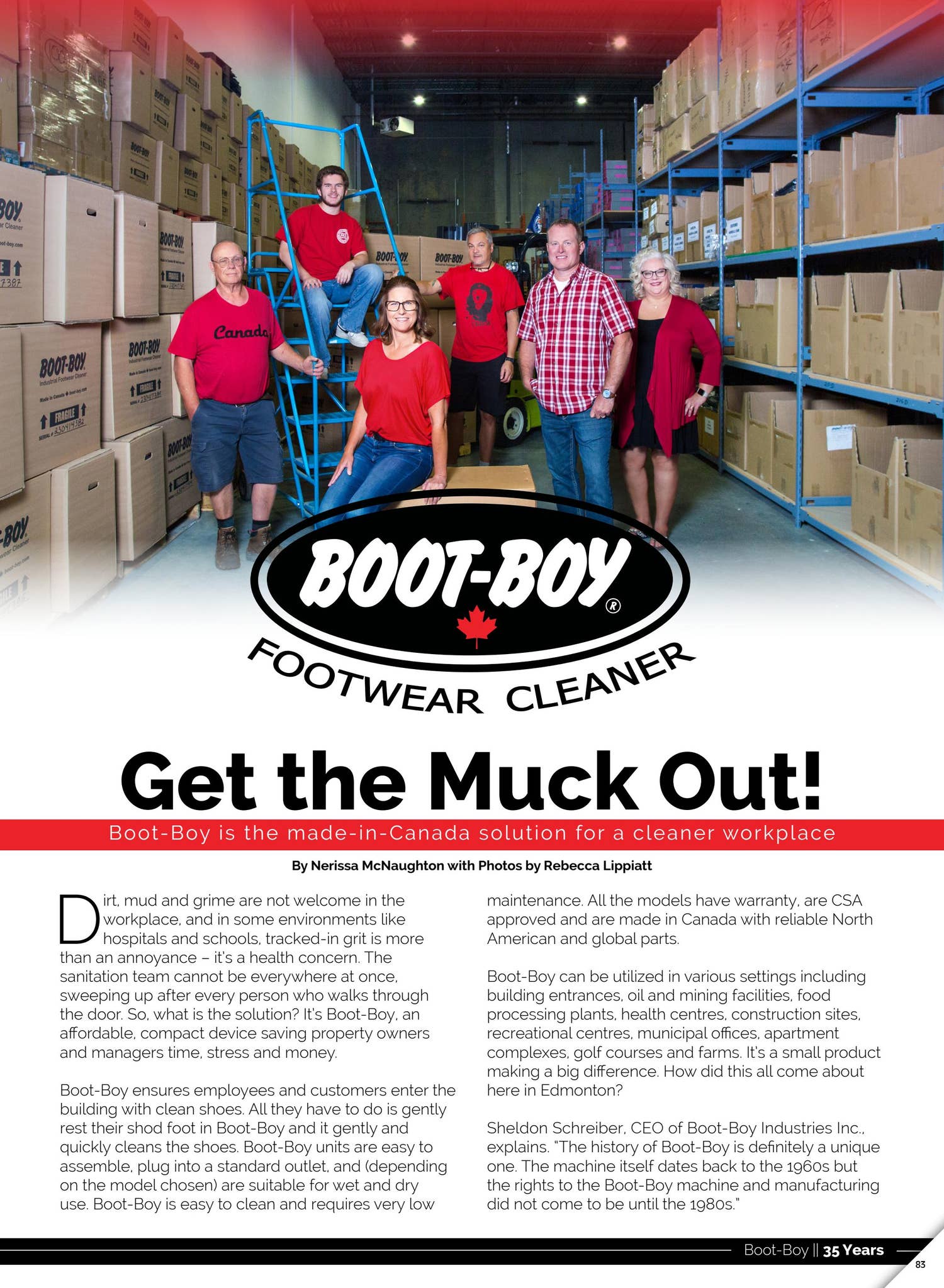Boot-Boy - Celebrating 35 years by Business in Edmonton Magazine - Issuu