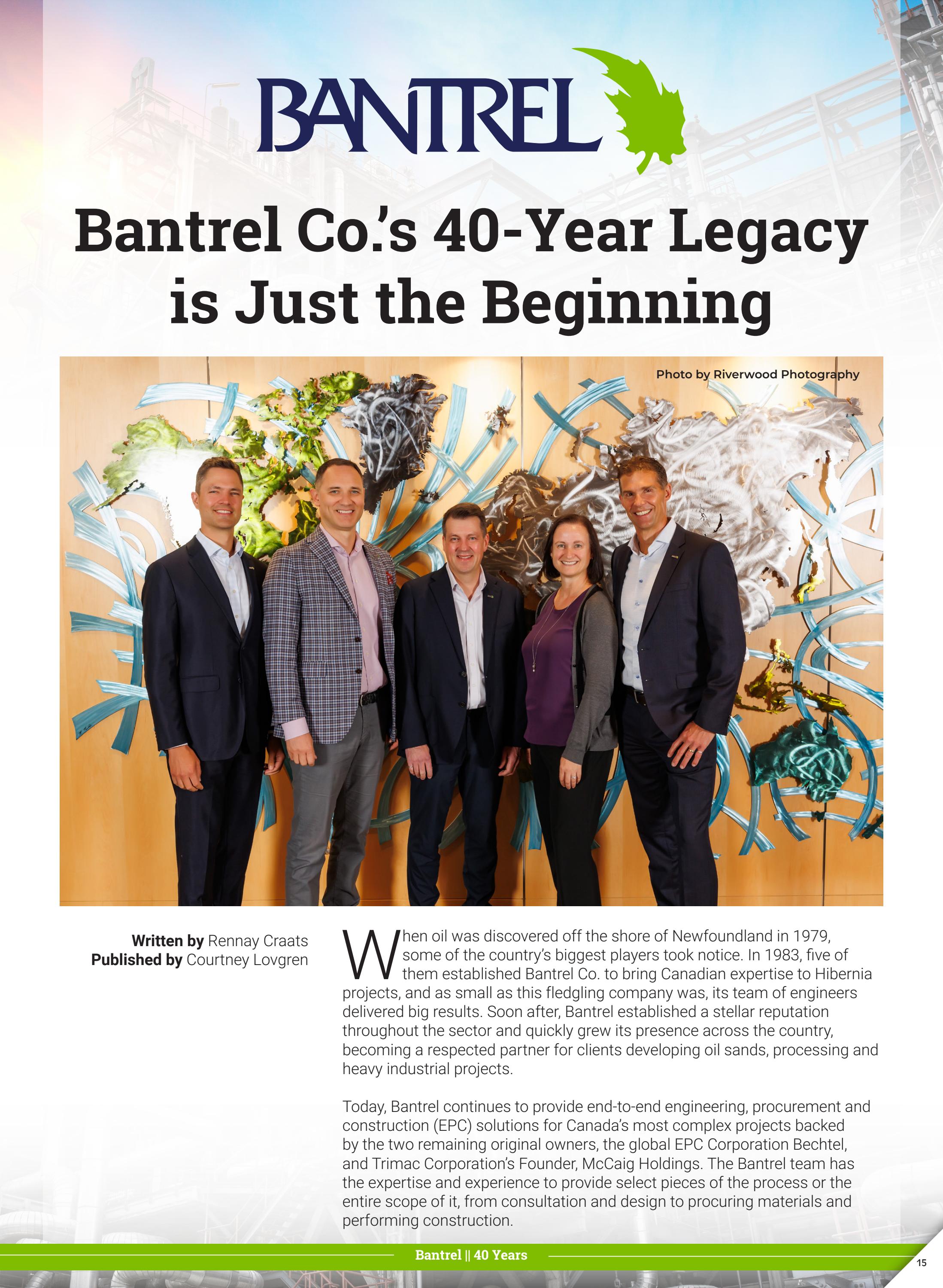 Bantrel - Celebrating 40 years by Business in Edmonton Magazine - Issuu