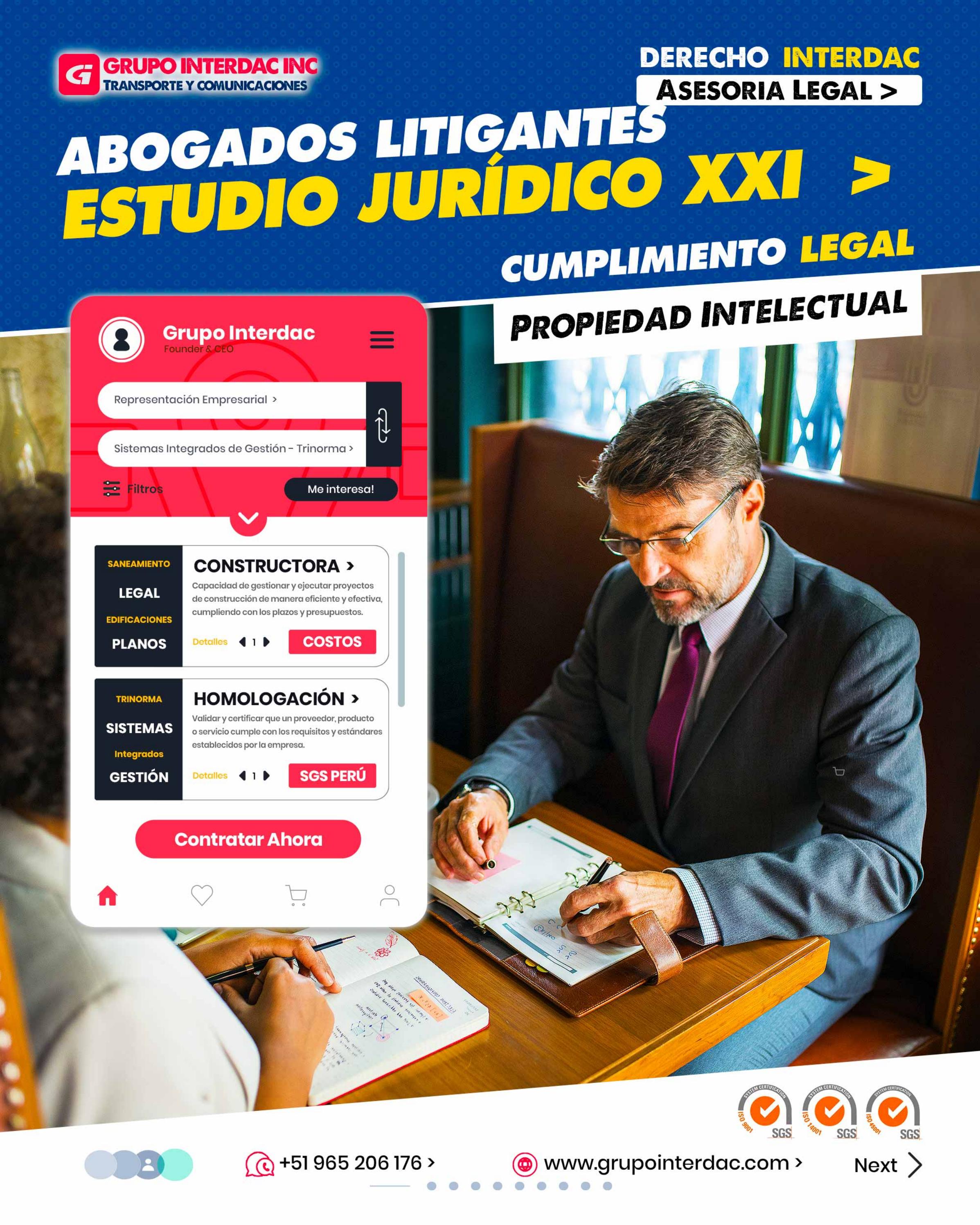 GRUPO INTERDAC INC: Estudio Jurídico. Abogados Litigantes. Cumplimiento ...