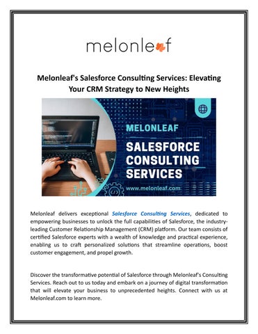 melonleaf Publisher Publications - Issuu