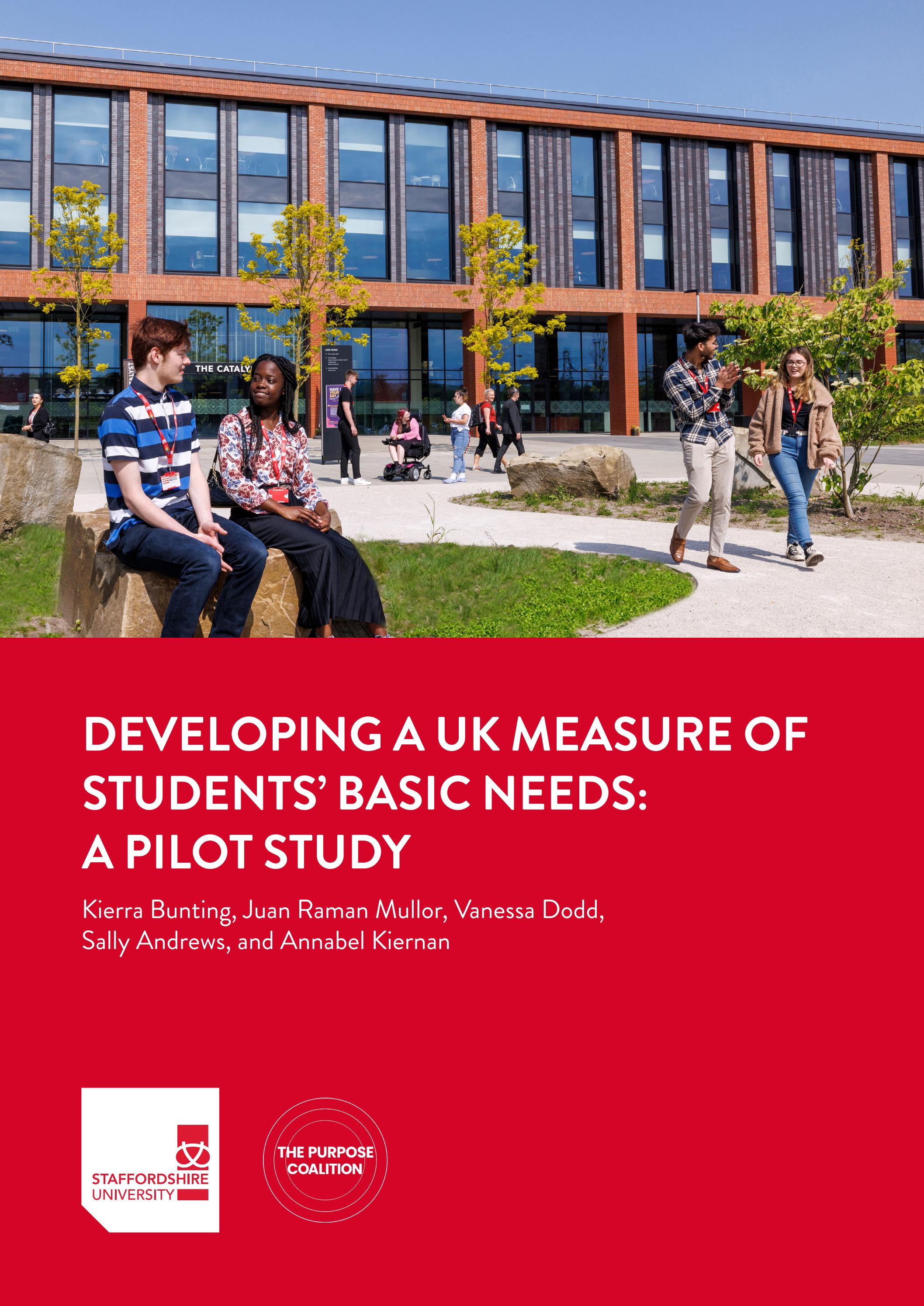 Student Basic Needs Survey by Social Mobility Pledge - Issuu