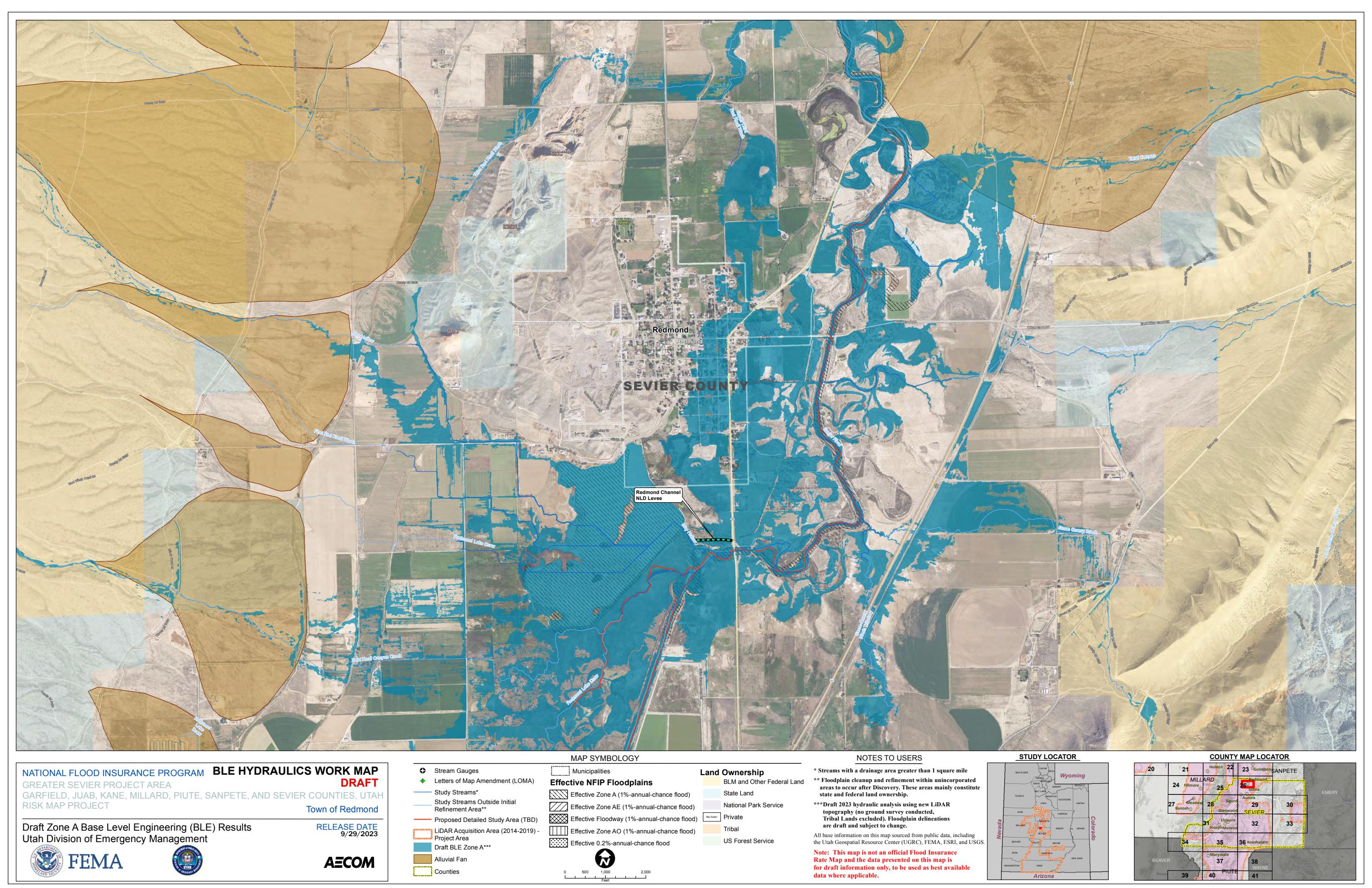Greater Sevier Municipal Discovery Maps by Utah Division of Emergency ...