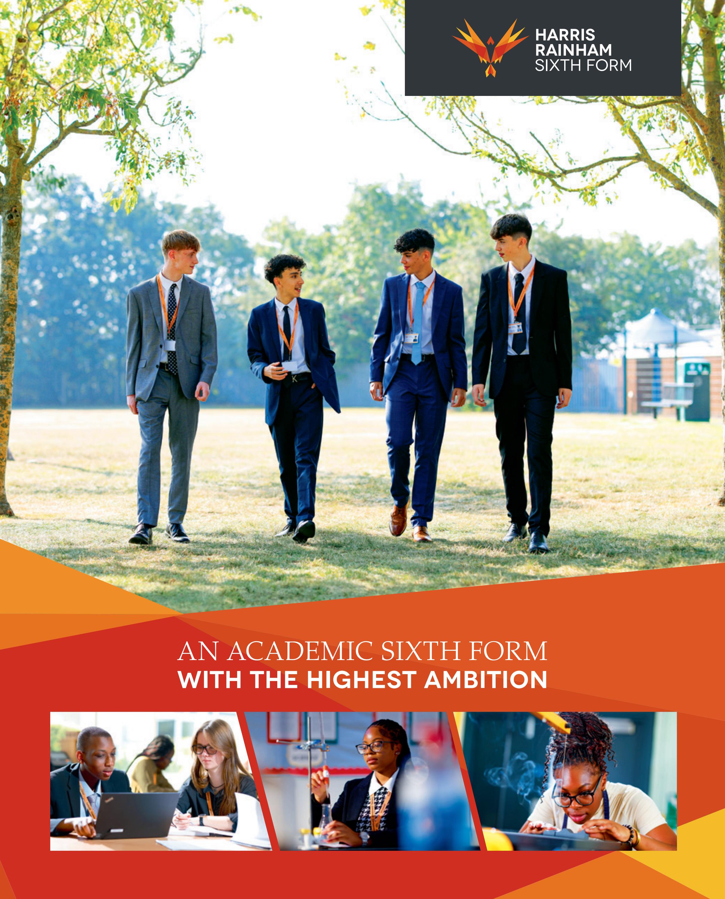 Harris Rainham Sixth Form - Prospectus 2023 by Cleverbox UK Ltd - Issuu