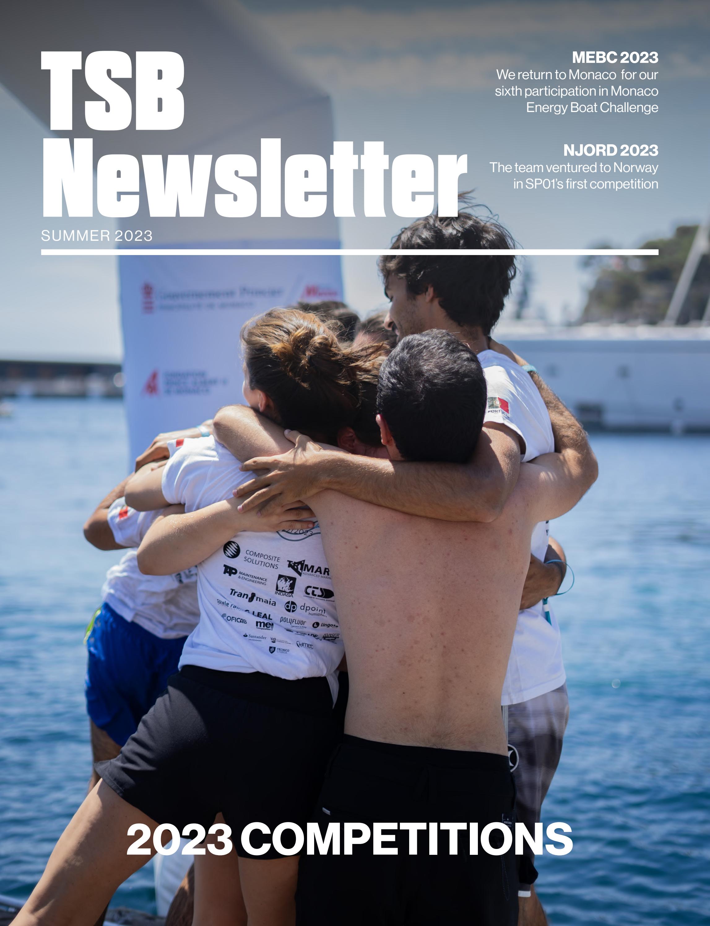 TSB Newsletter - Summer 2023 by Técnico Solar Boat - Issuu