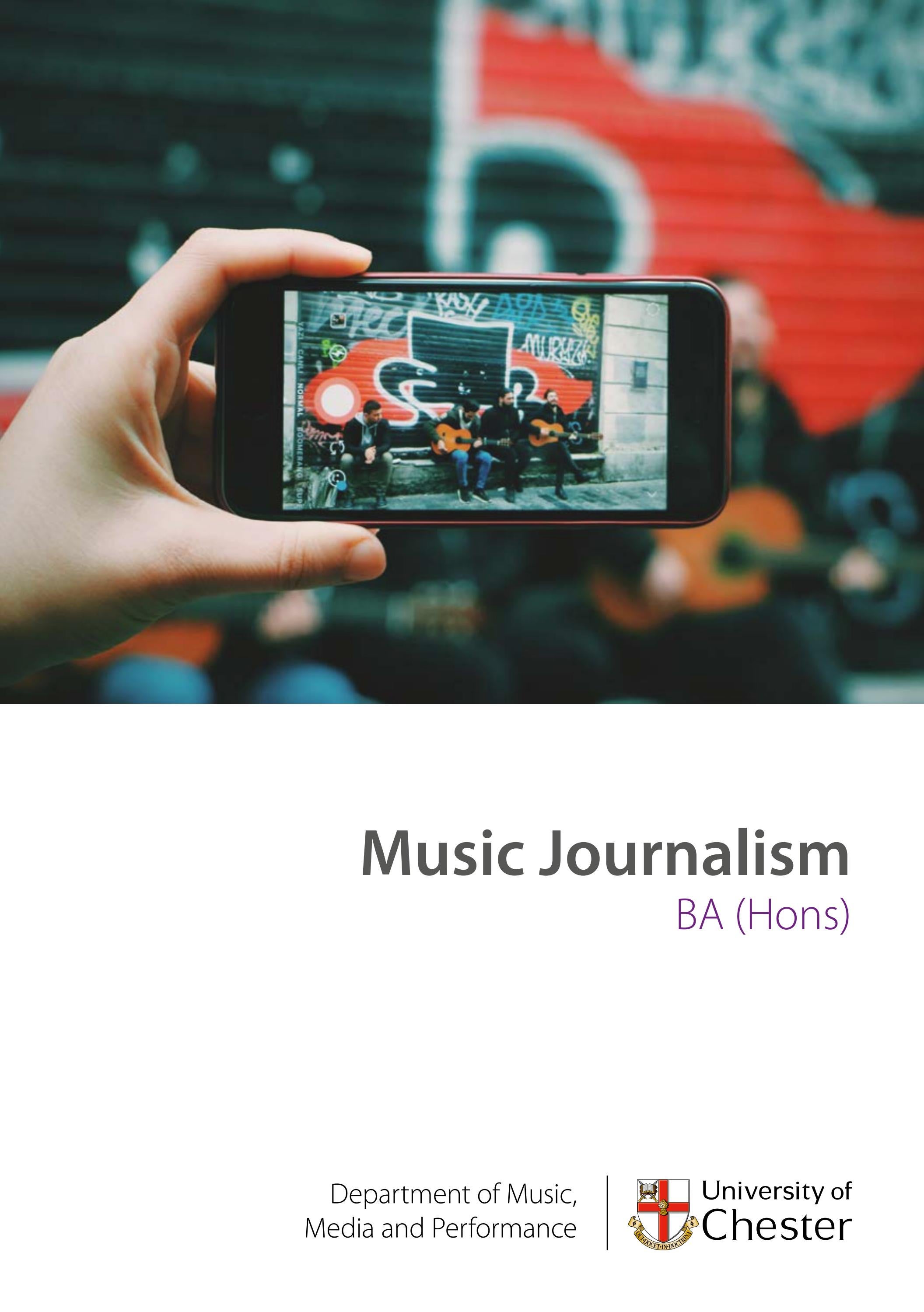 Music Journalism by University of Chester - Issuu