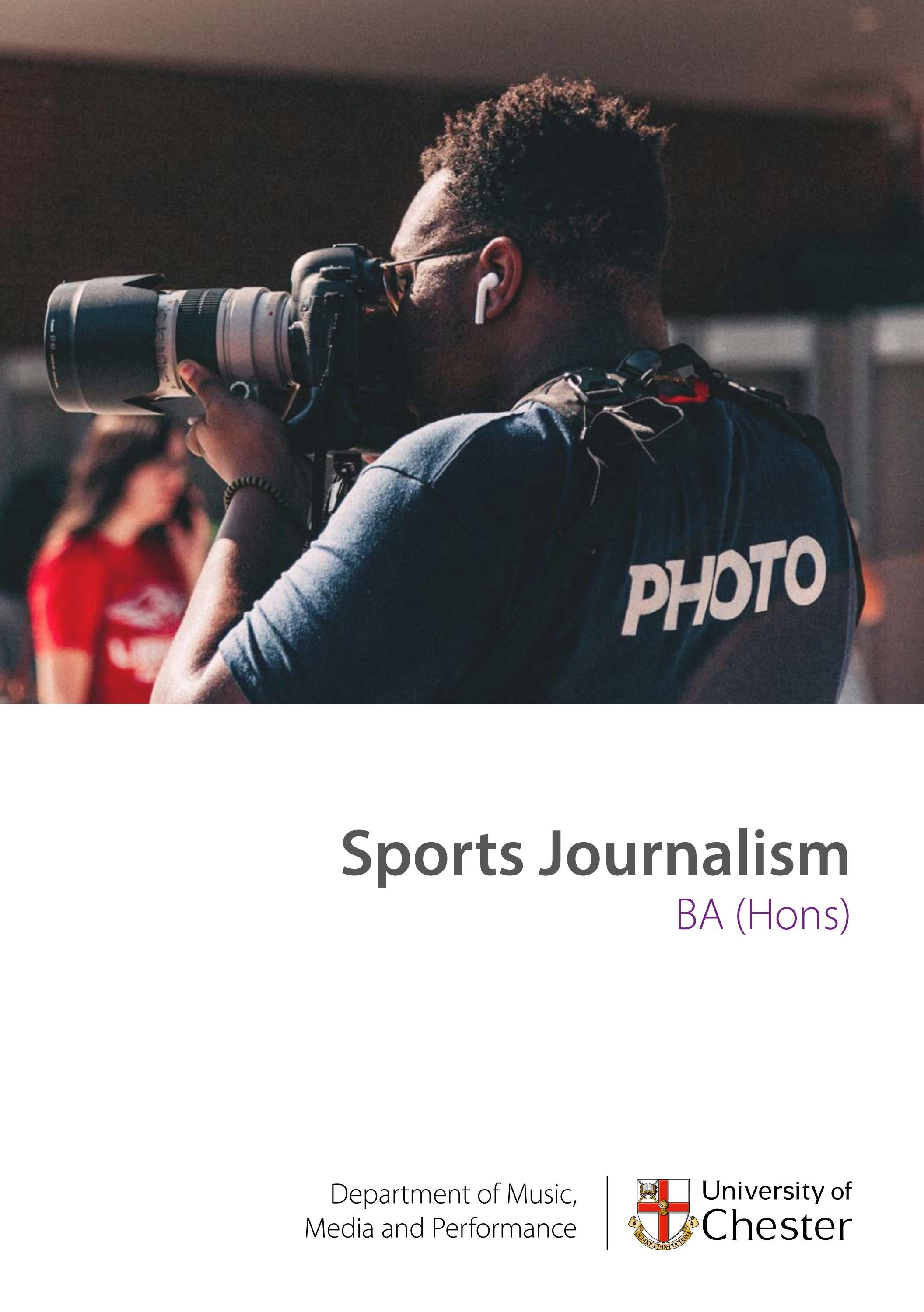 Sports Journalism by University of Chester - Issuu