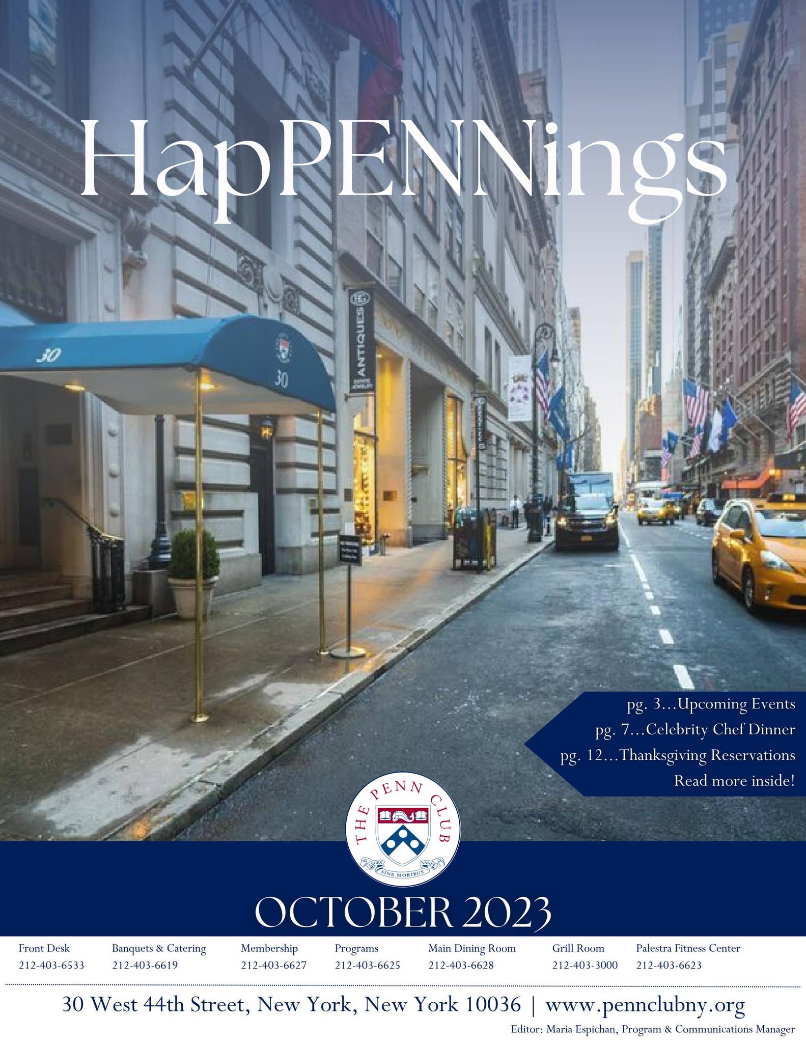 October HapPENNings by The Penn Club - Issuu
