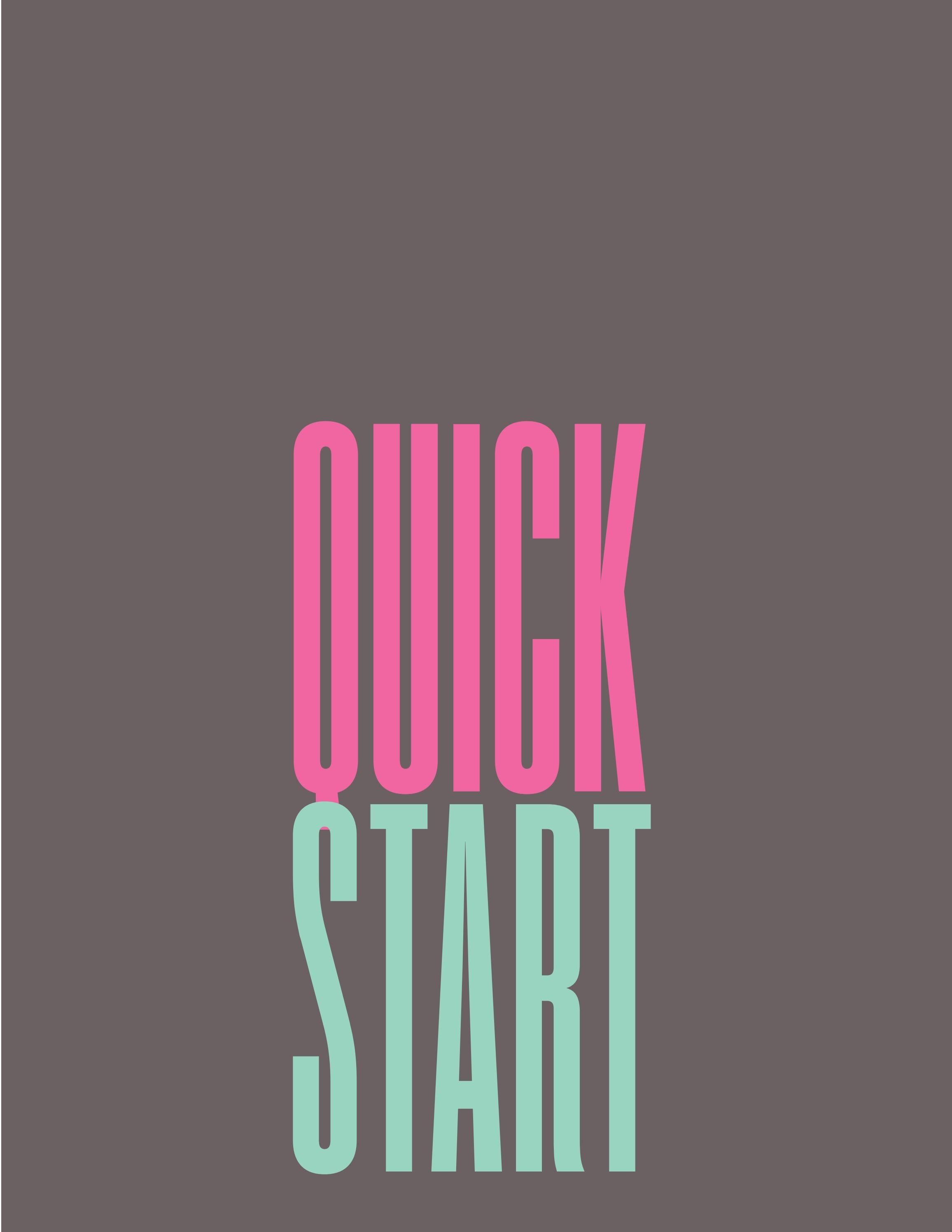 Quick Start Guide by irvinsimonphotographers - Issuu