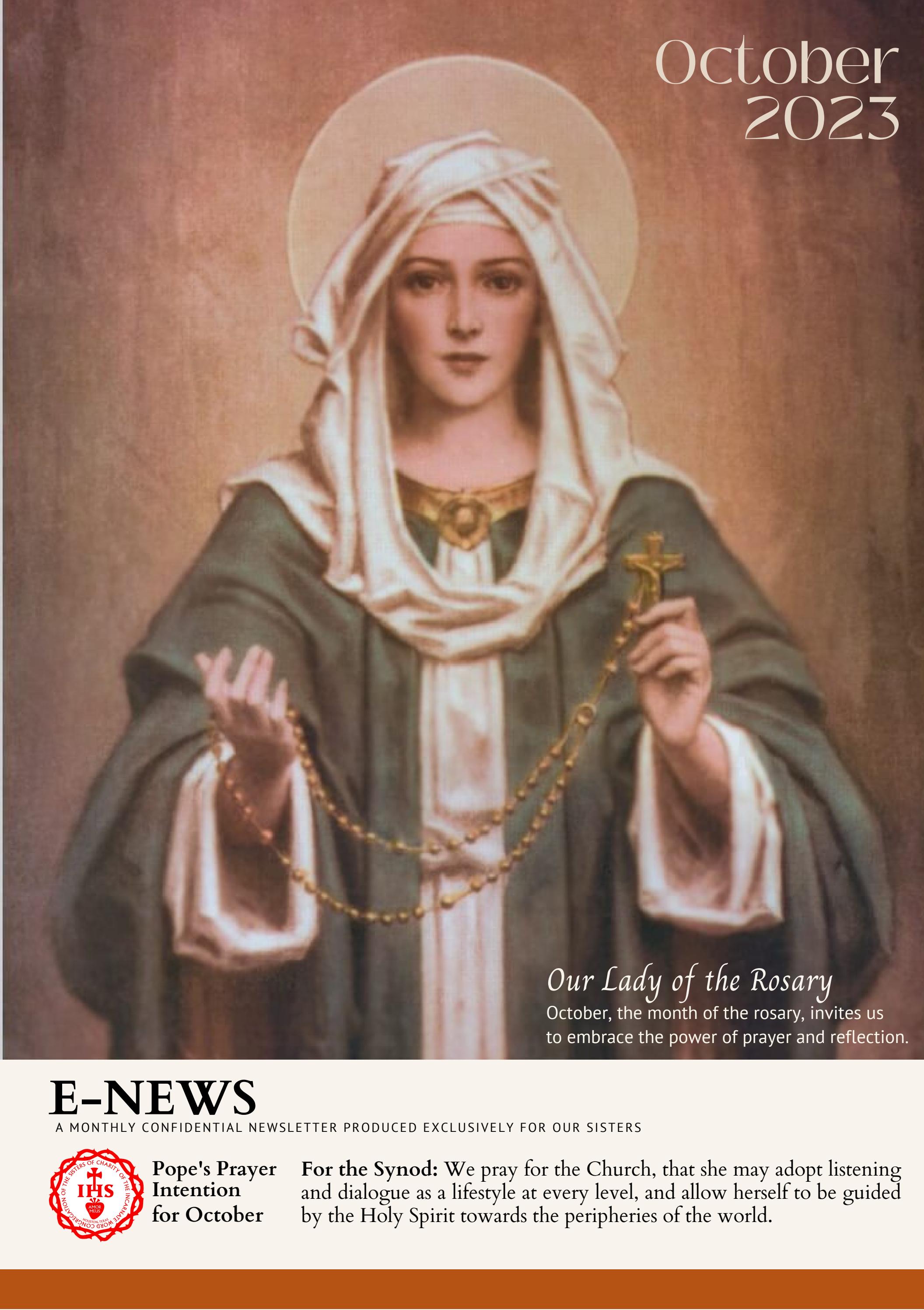 October 2023 News - Sisters of Charity of the Incarnate Word, Houston ...