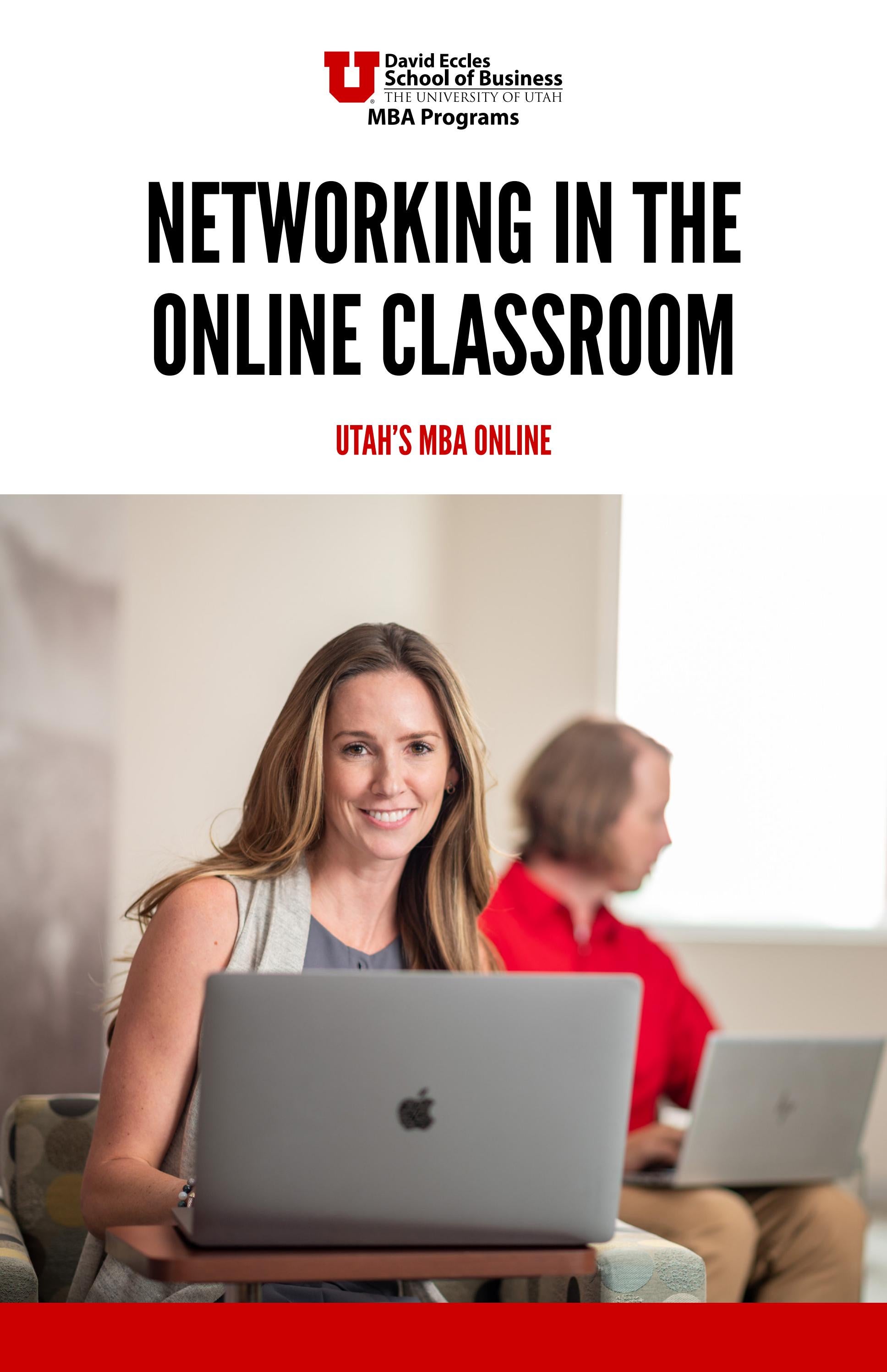 Networking in the Online Classroom - Utah's MBA Online by University of ...