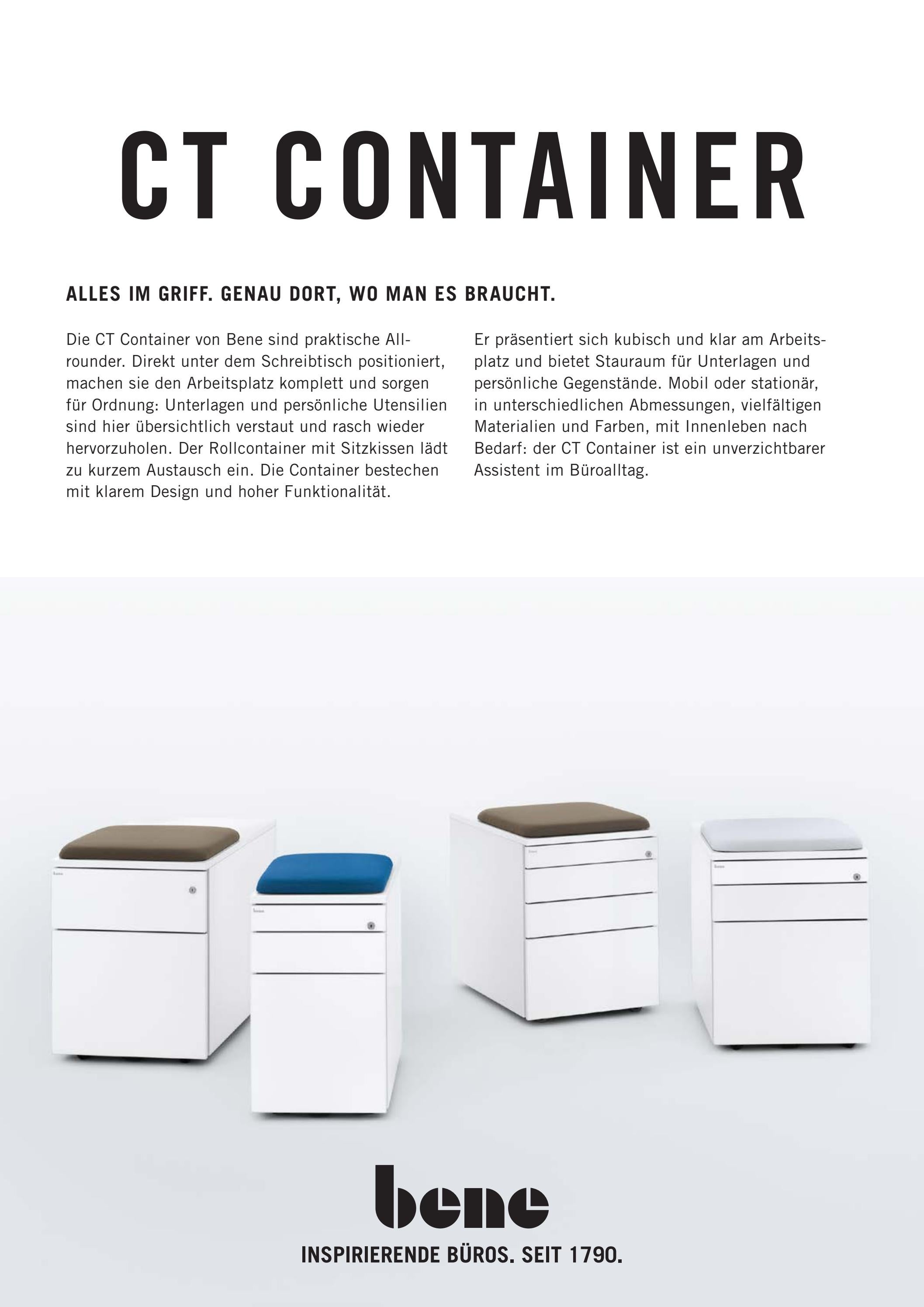 produktdatenblatt-bene-ct-conainer by Bene Office - Issuu