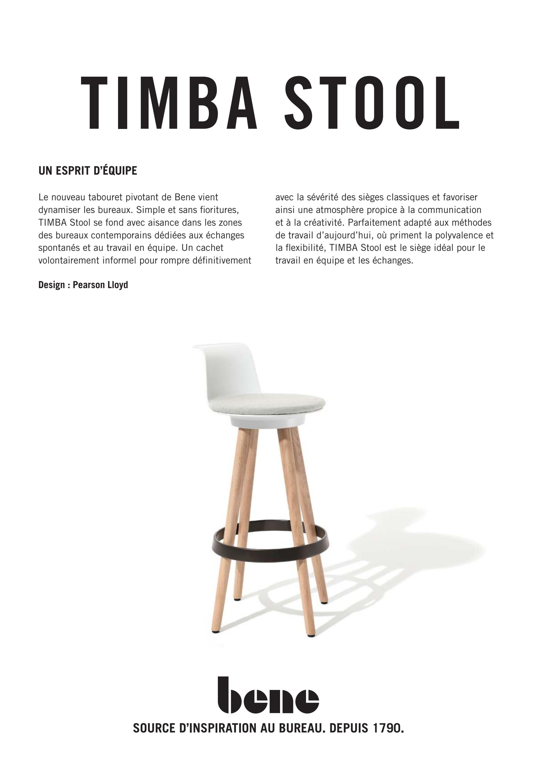 fiche-technique-bene-timba-stool by Bene Office - Issuu