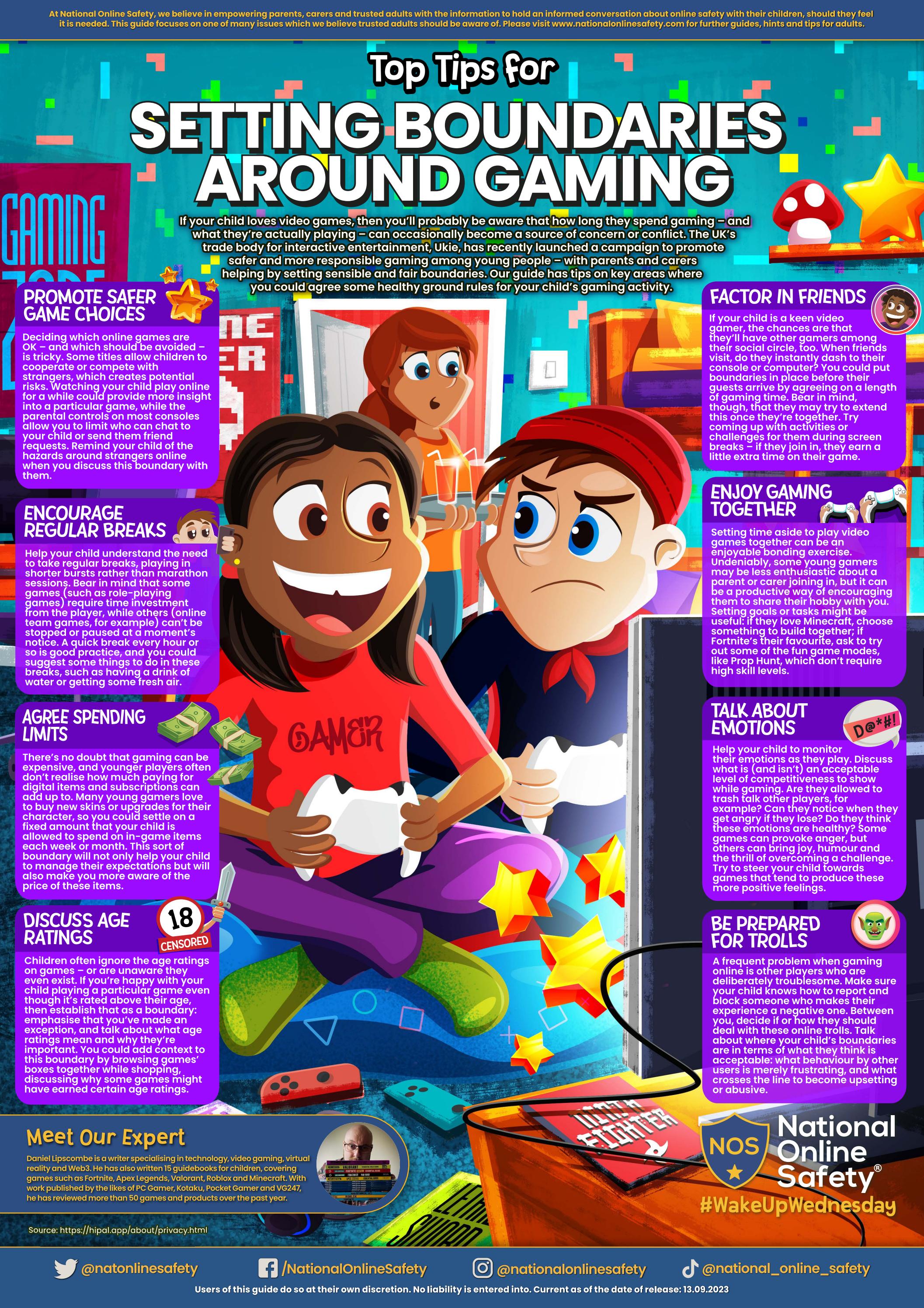 Internet Safety - Gaming Boundaries by Schudio - Issuu