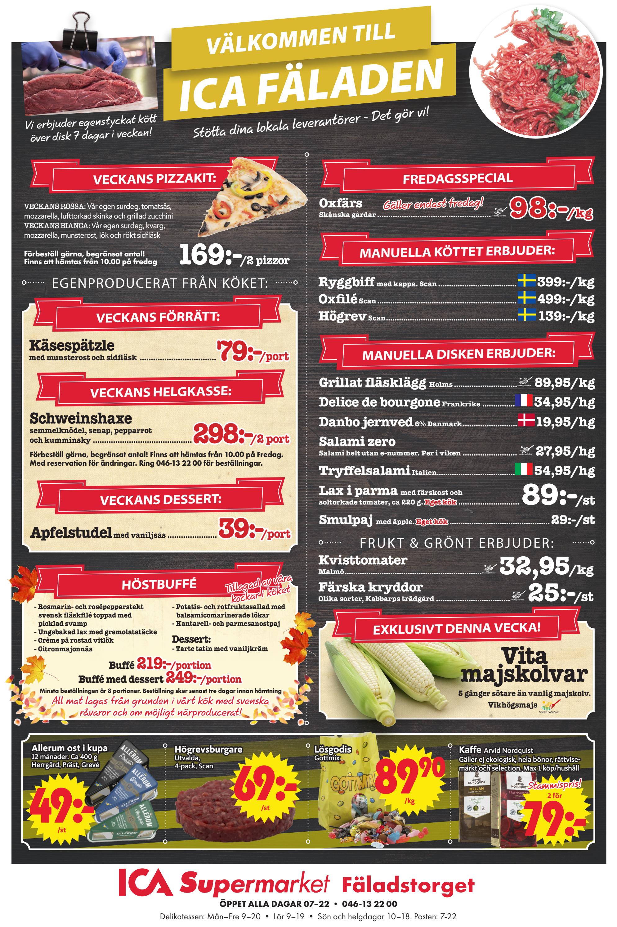 Ica Supermarket Fäladstorget v40 by Bonnier News - Issuu