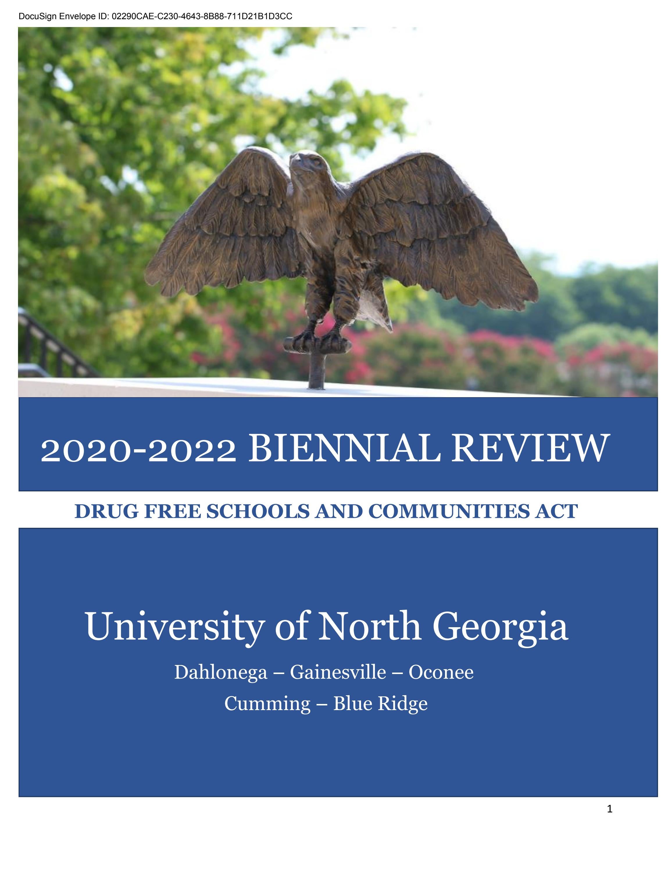2020-2022 Biennial Review by universityofnorthgeorgia - Issuu