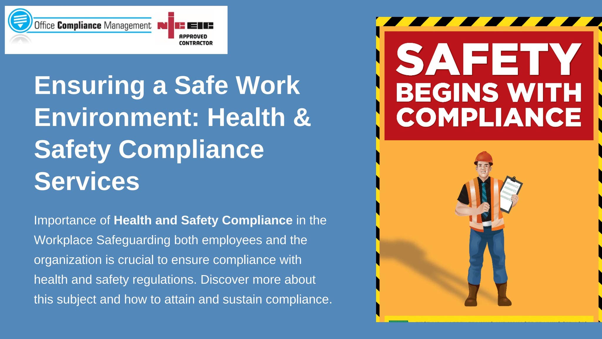Ensuring a Safe Work Environment: Health & Safety Compliance Services ...