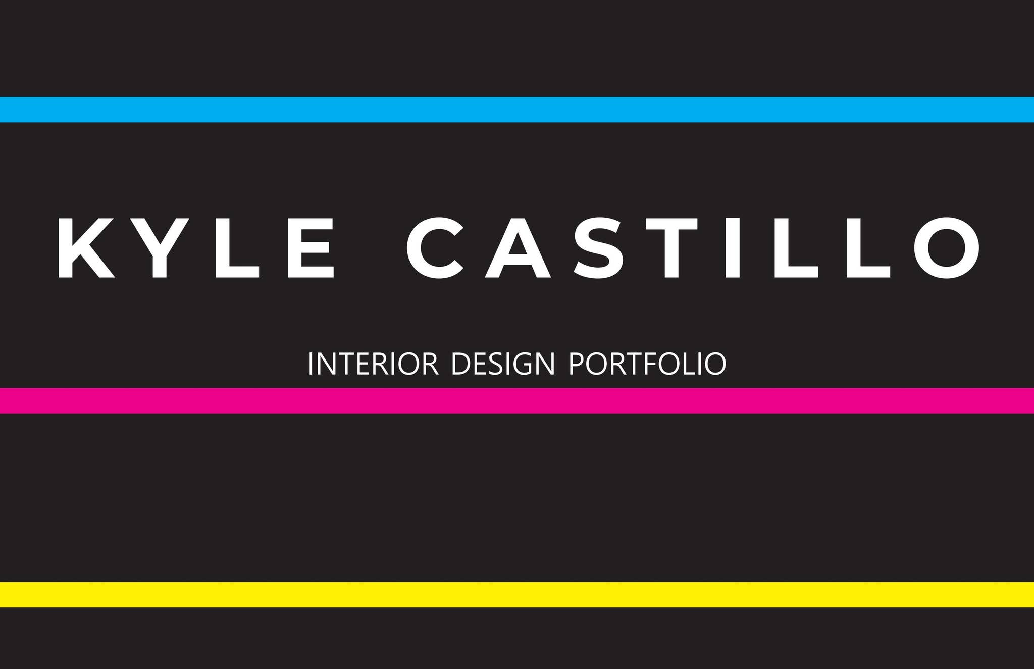 Kyle Castillo Interior Design Portfolio by kyle.castillo - Issuu