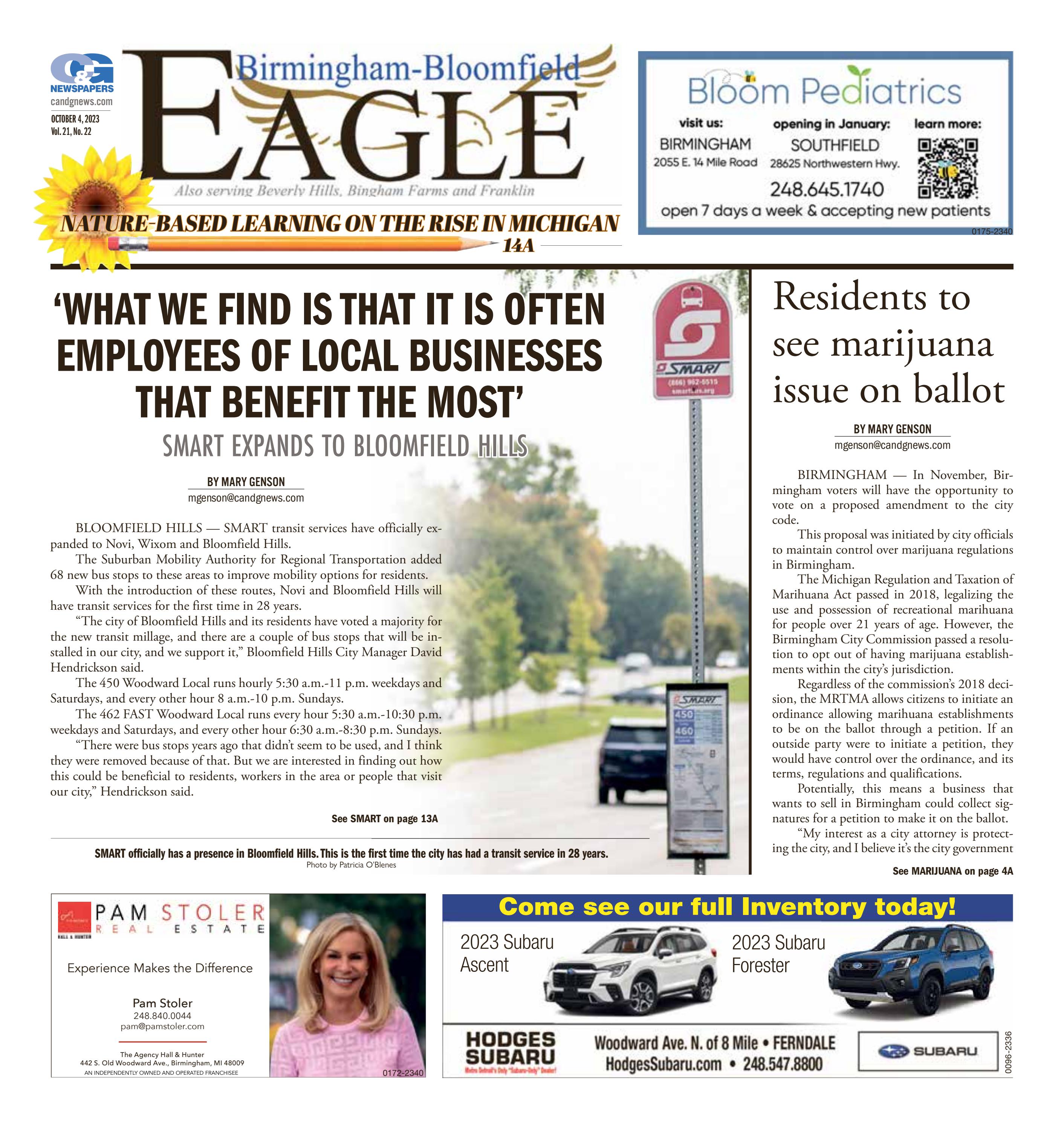 10/4/23 Eagle by C & G Newspapers - Issuu