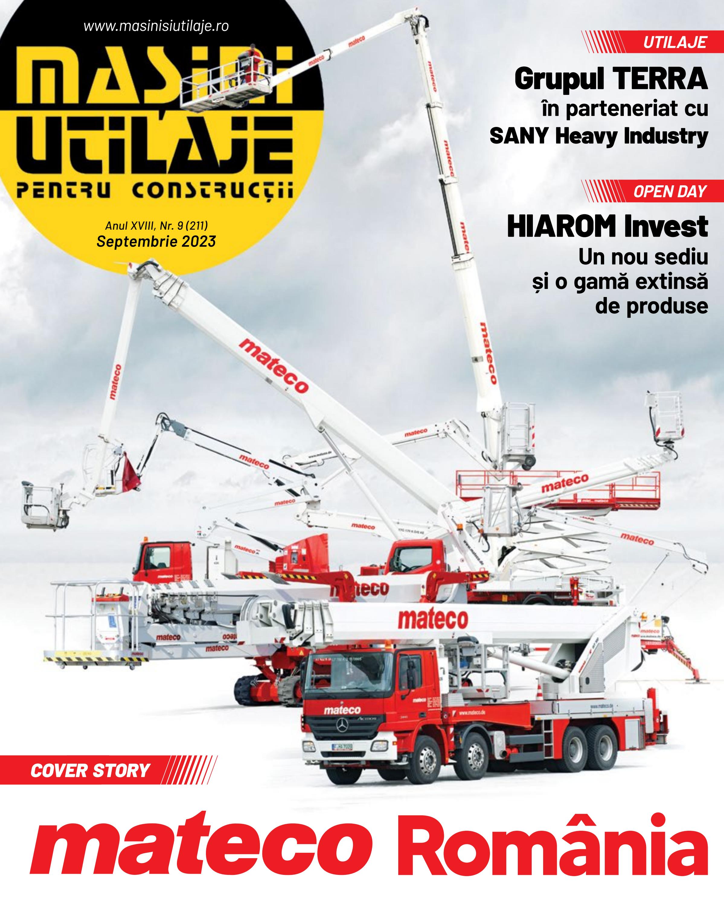 Revista Masini si Utilaje pentru Constructii - Septembrie 2023 by Masini si Utilaje - Issuu