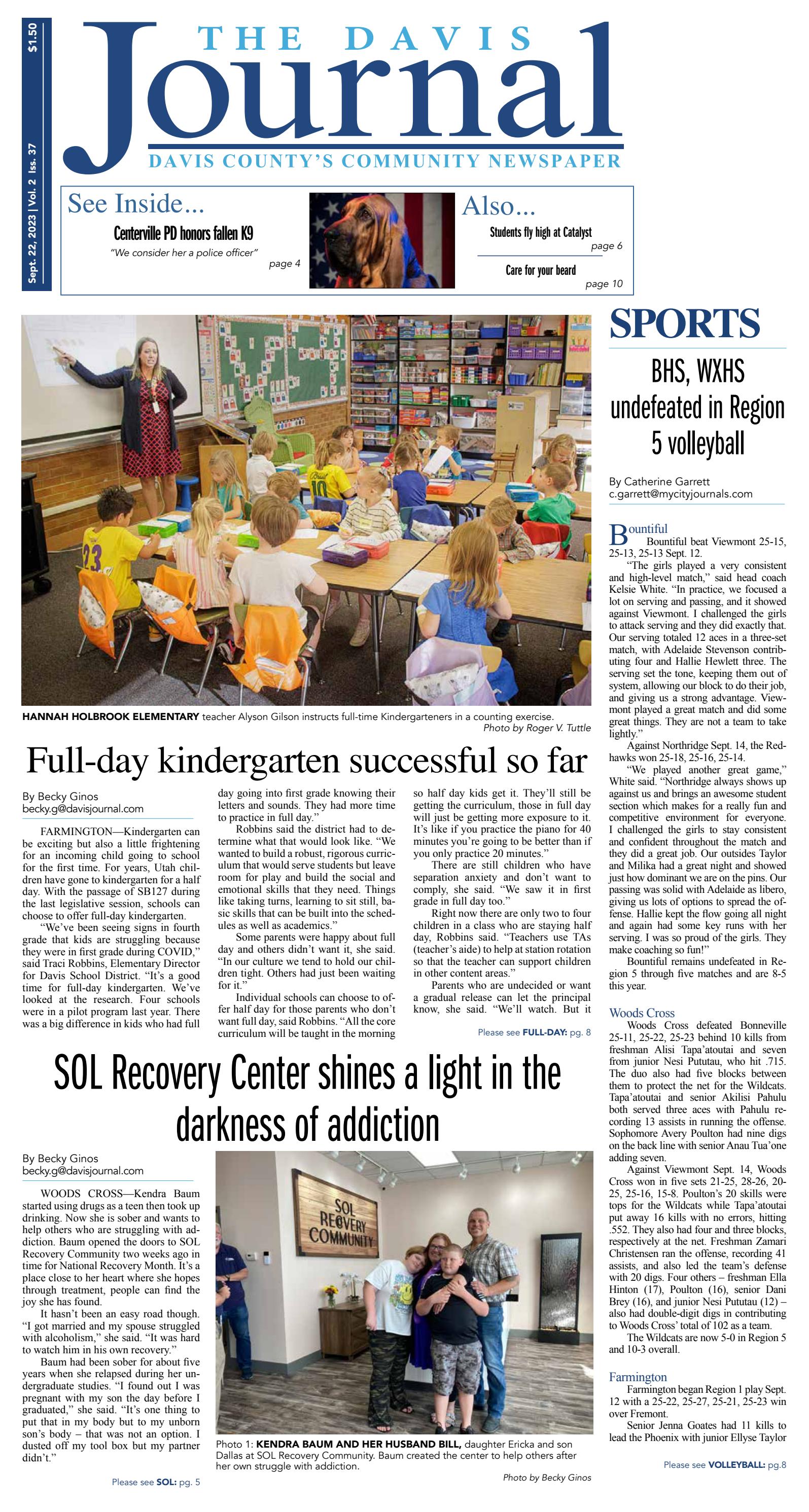 The Davis Journal | September 22, 2023 by The City Journals - Issuu